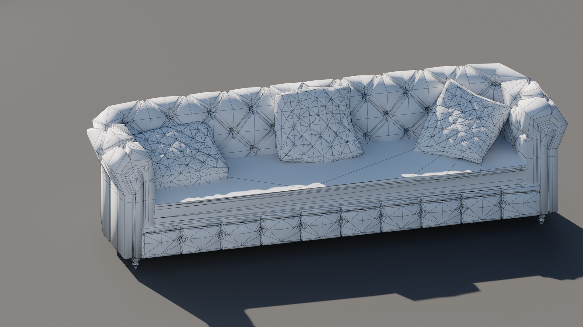 3D Stylized Sofa - TurboSquid 2208091
