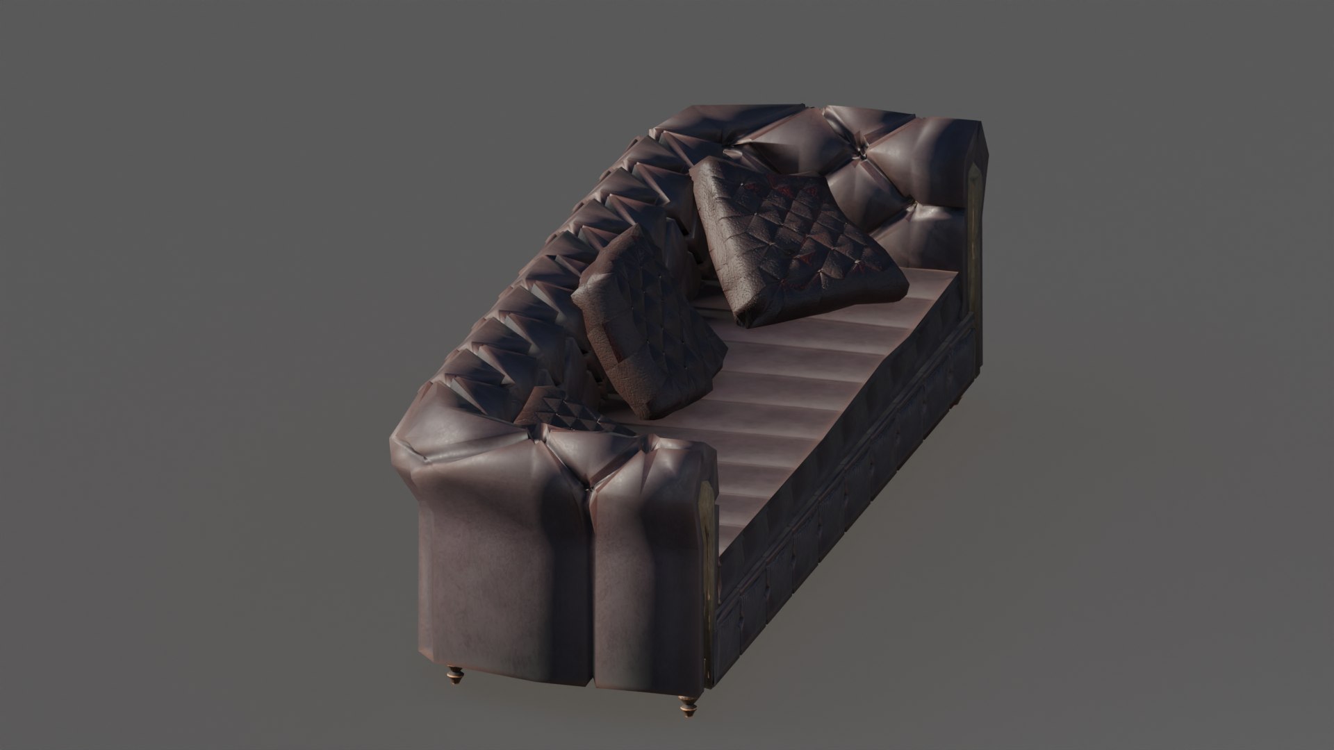 3D Stylized Sofa - TurboSquid 2208091