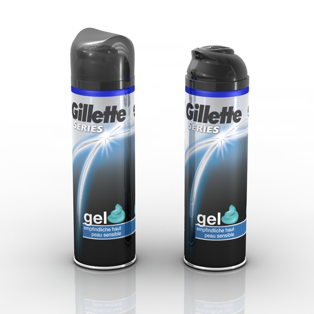 3d Gillette Gel Model