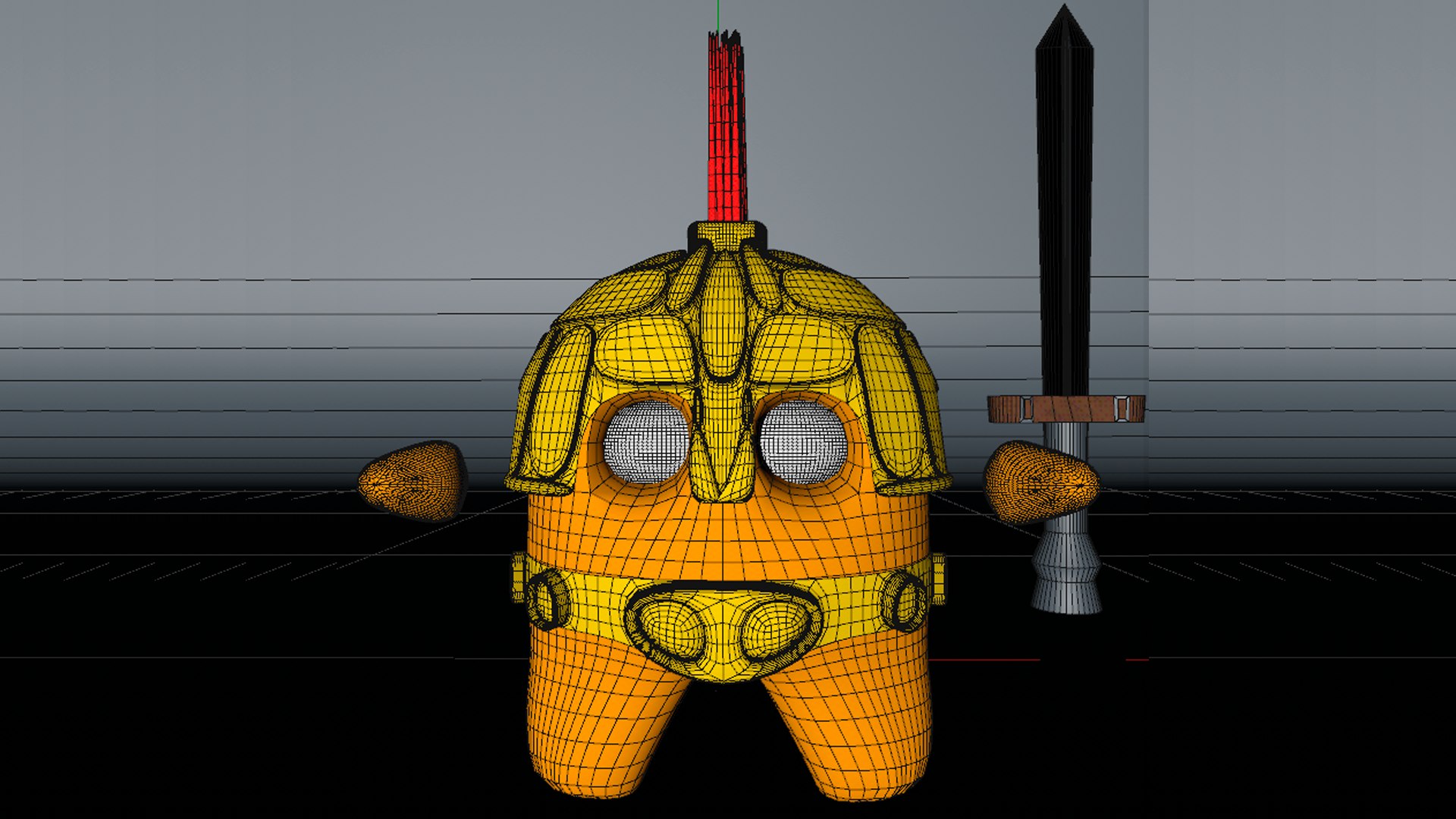 Minion Knight Model - TurboSquid 1734092