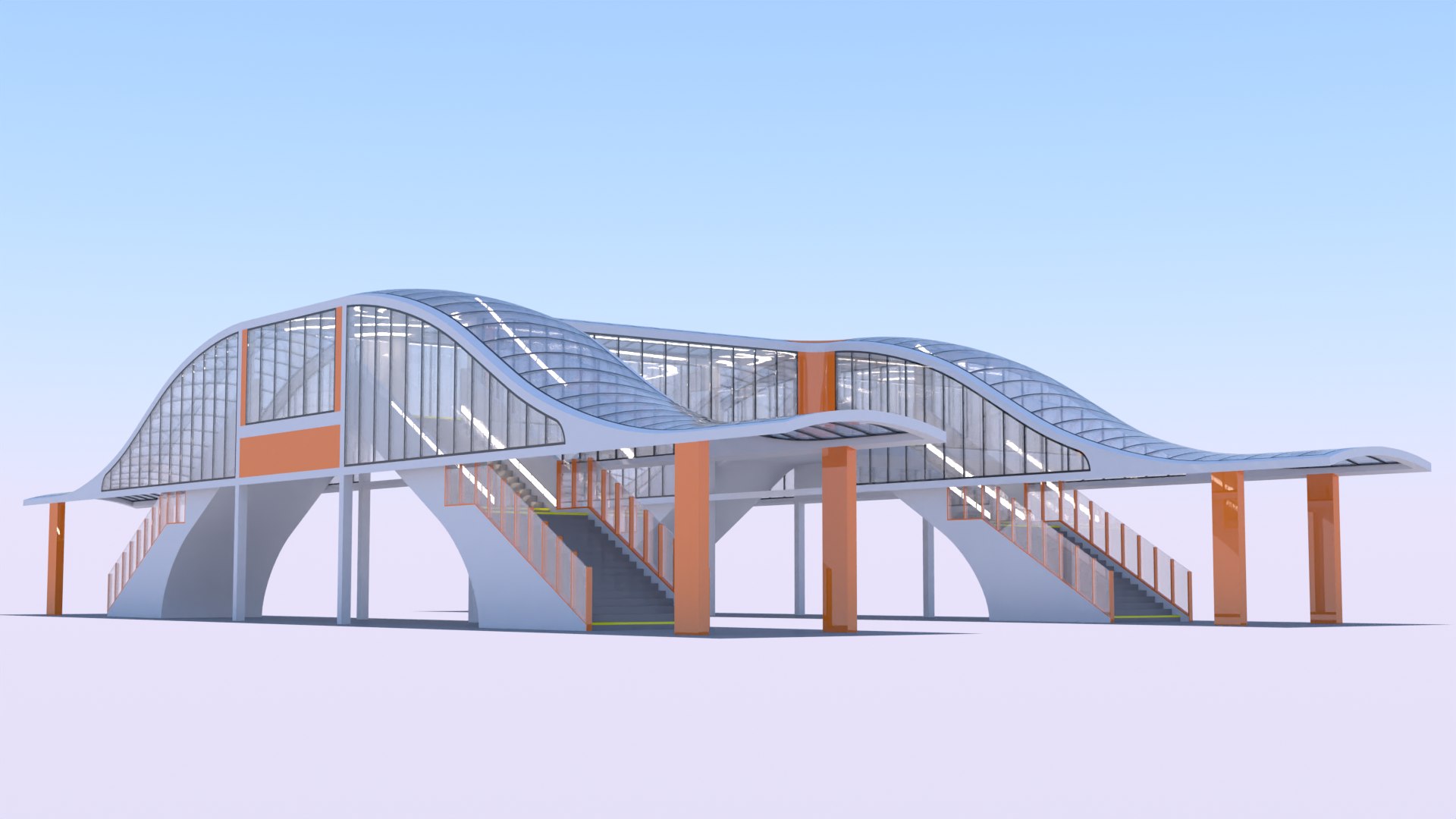 3D Model Covered Bridges Collection - TurboSquid 2036090