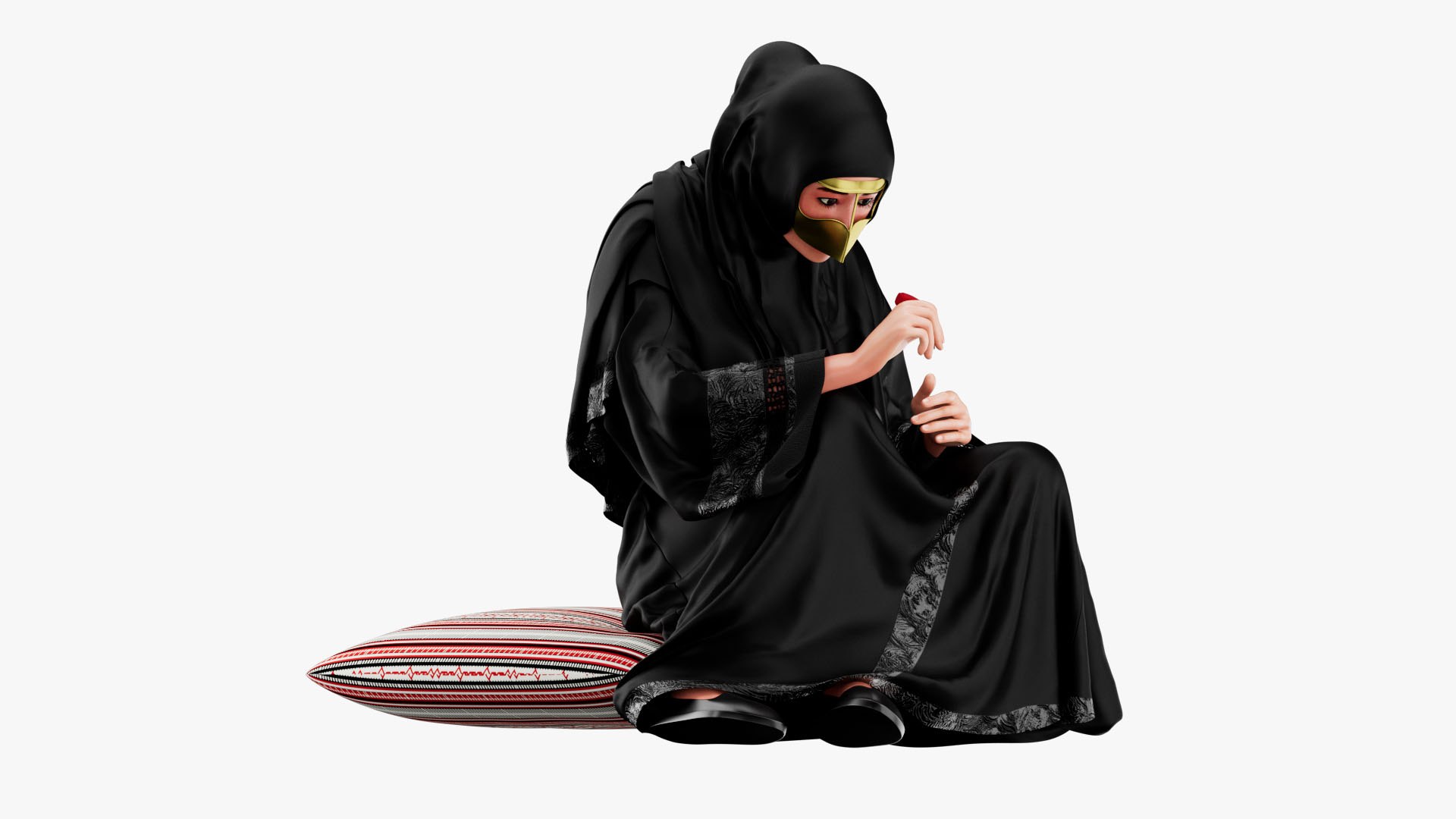 3D Henna Artist - TurboSquid 2163137