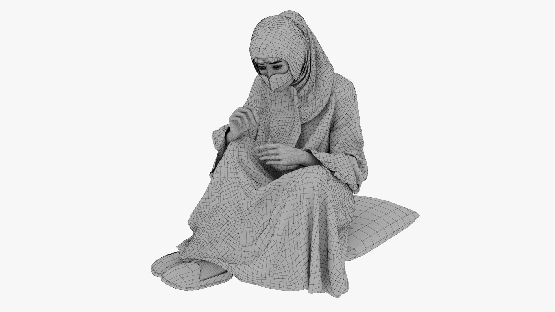 3D Henna Artist - TurboSquid 2163137
