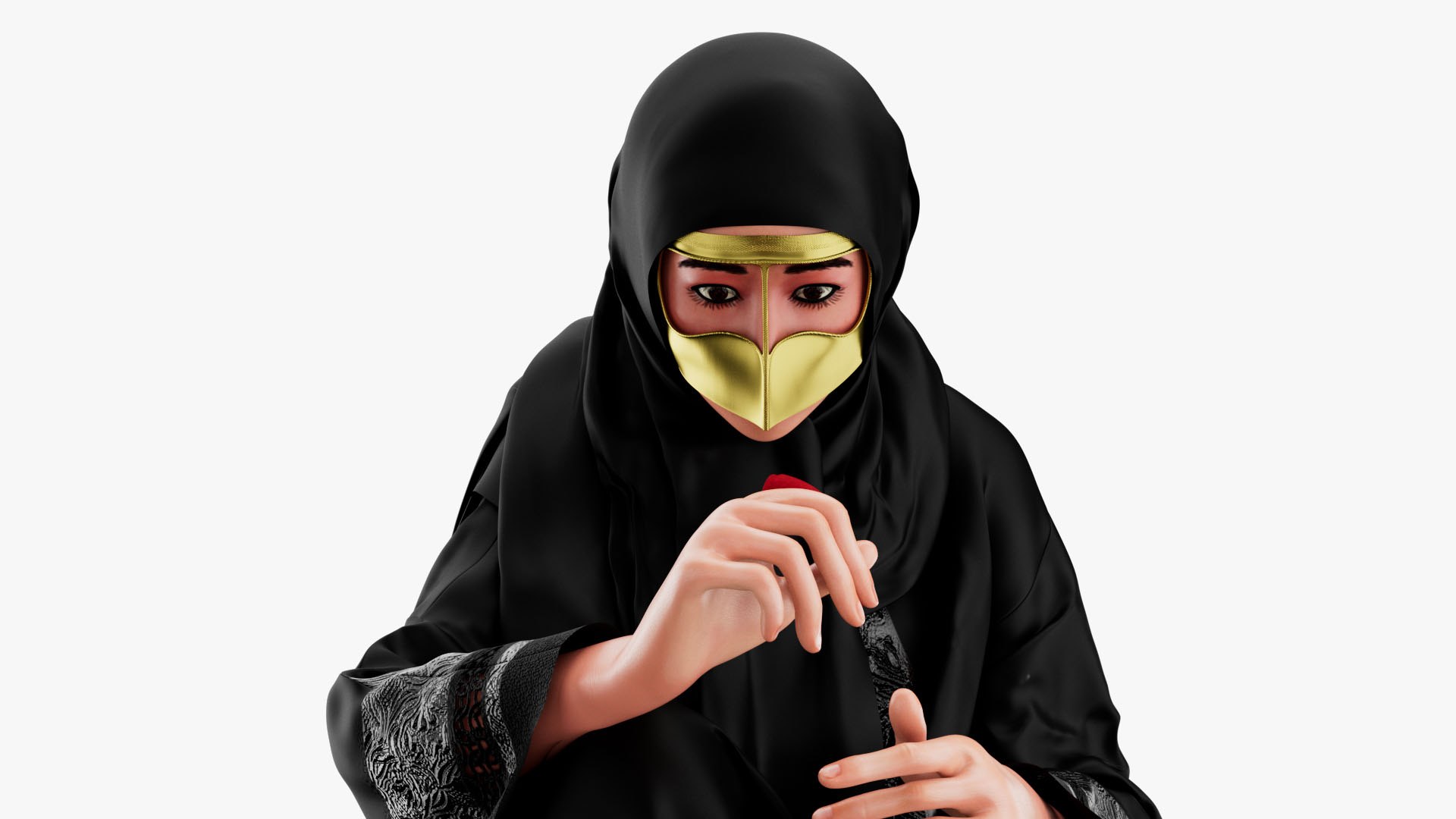 3D Henna Artist - TurboSquid 2163137