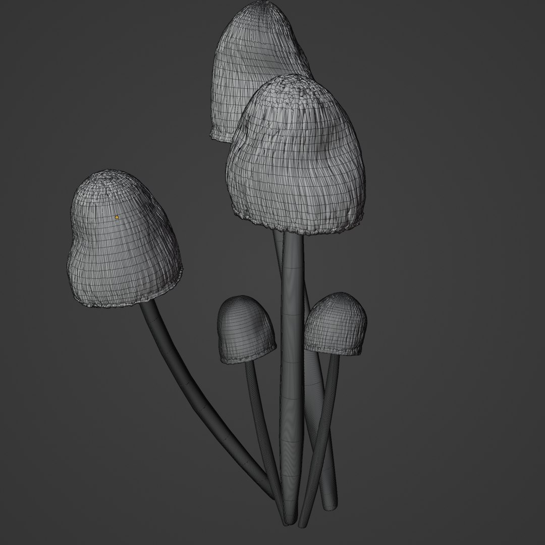 3D Magic Mushroom Model - TurboSquid 1895919