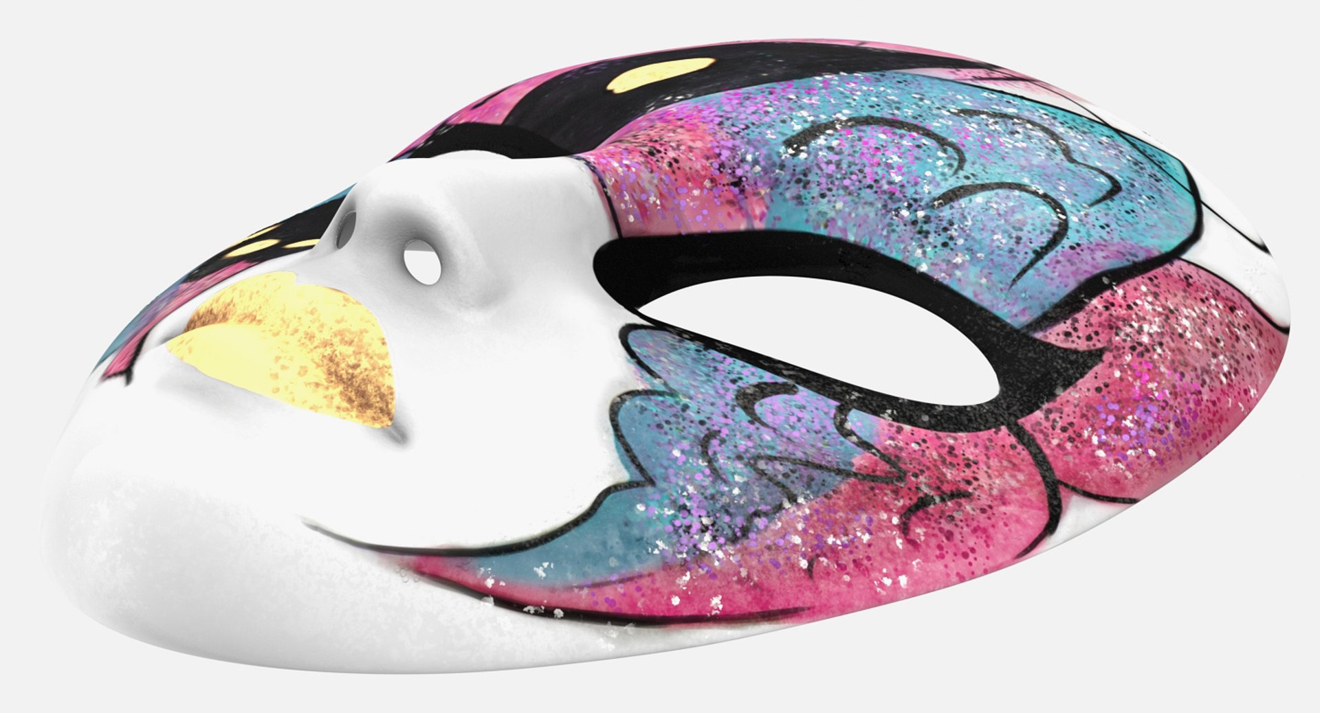 3D model masks decor female - TurboSquid 1326010