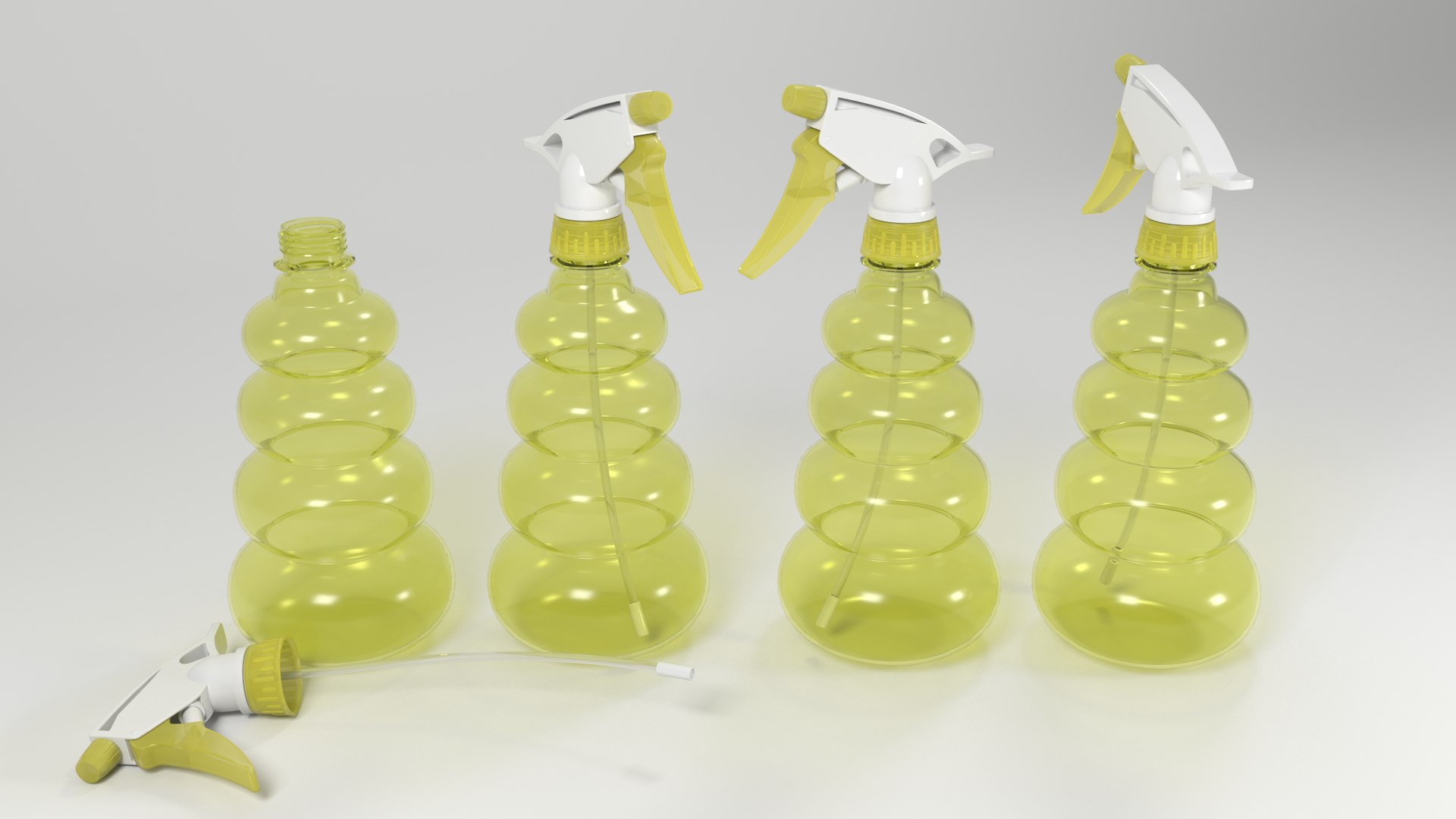 3D Spray Model - TurboSquid 1635414
