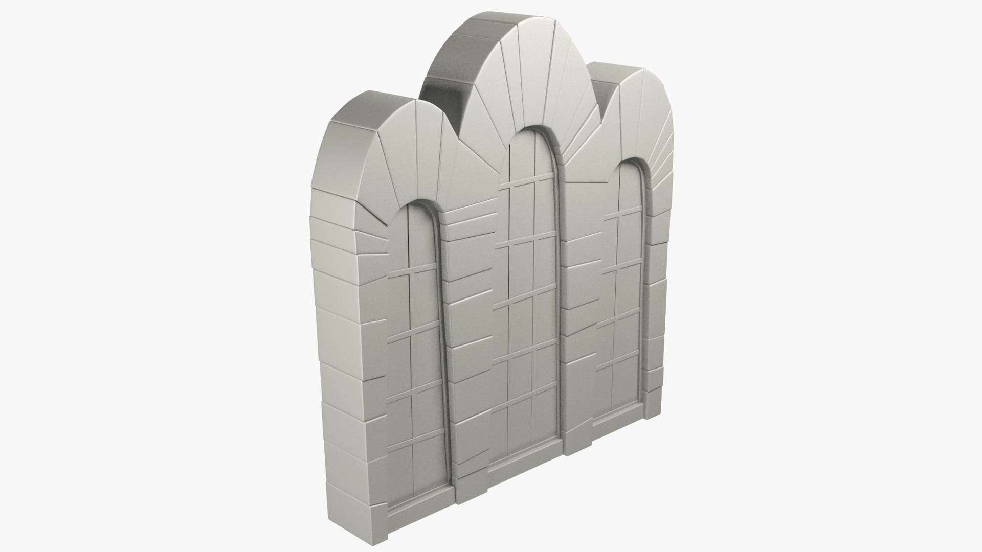 3D Model Stylized Old Castle Window - TurboSquid 1670408