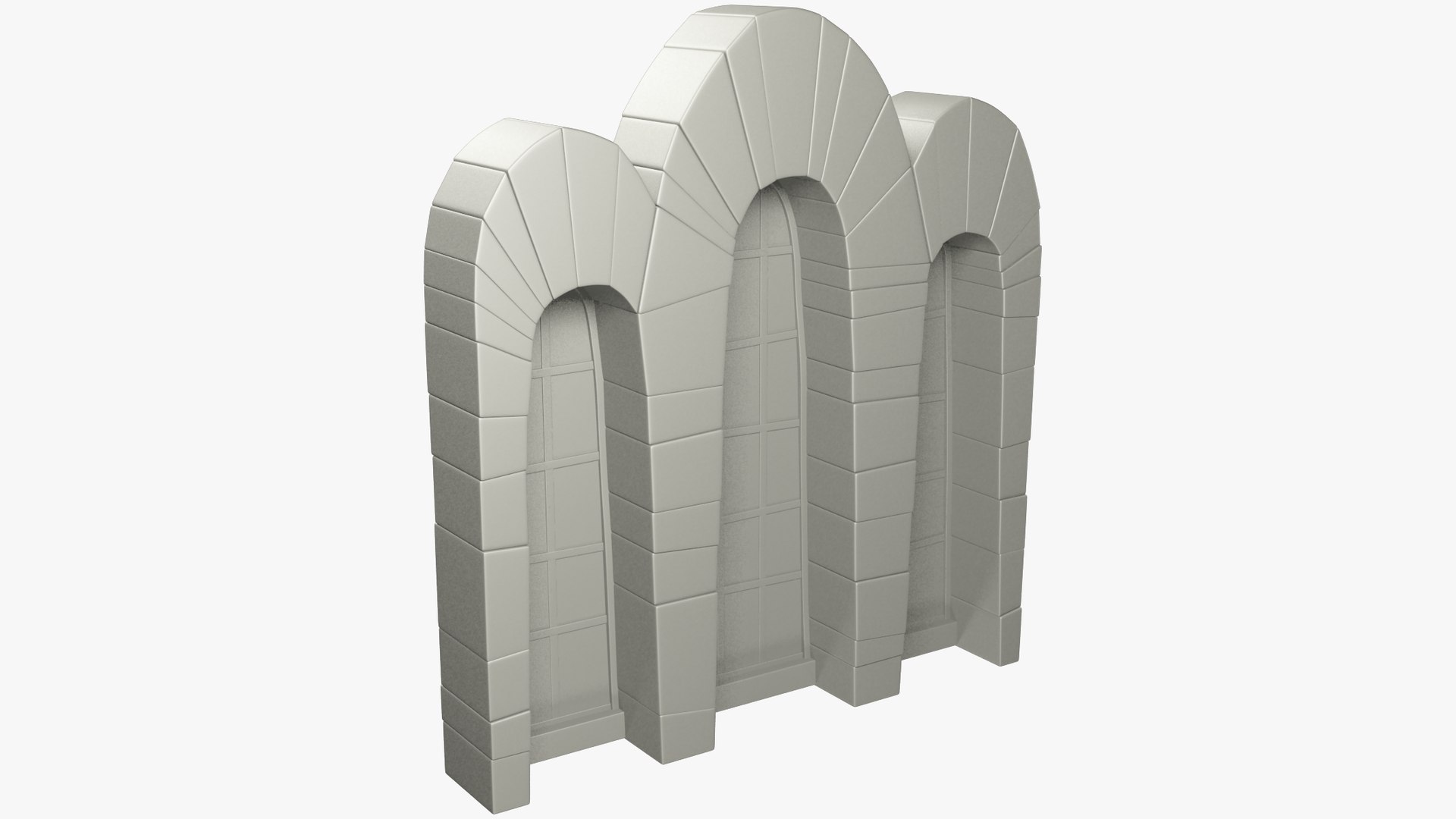3D Model Stylized Old Castle Window - TurboSquid 1670408