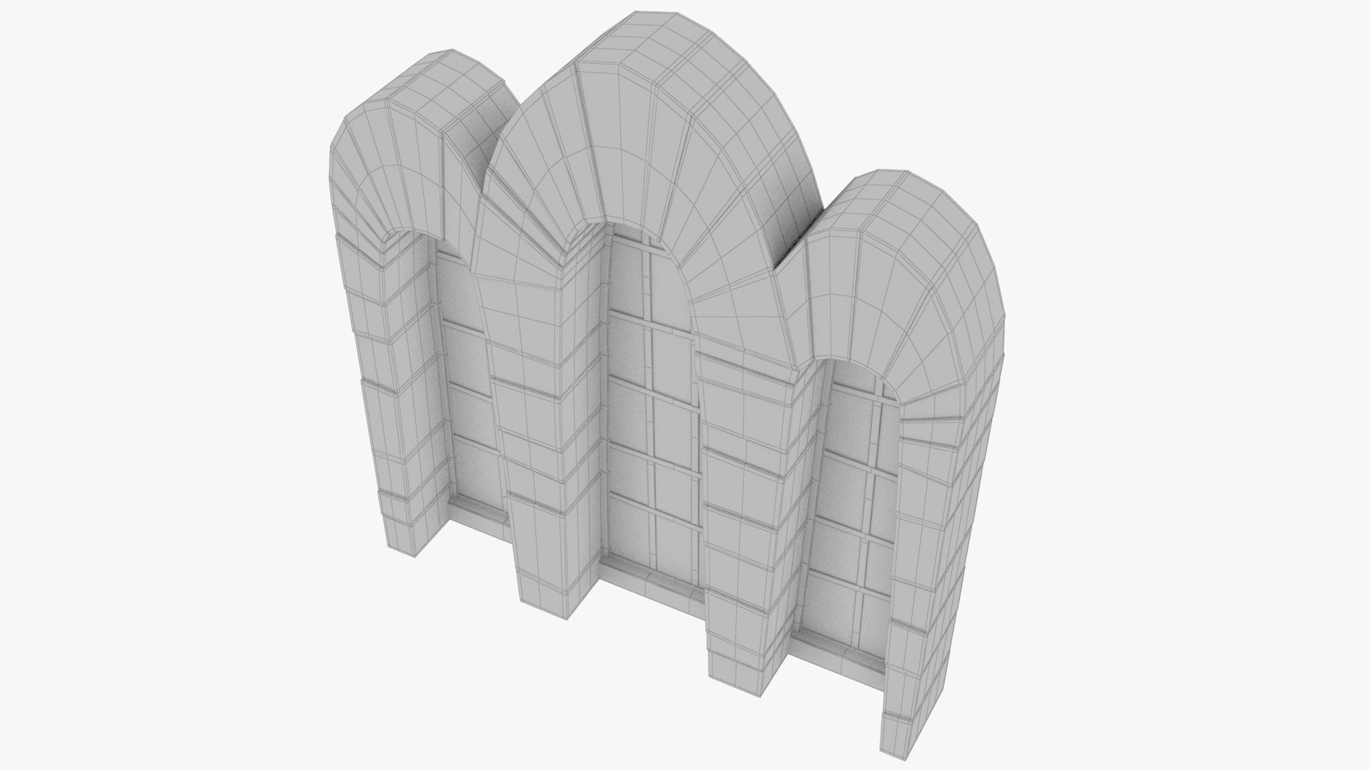 3D Model Stylized Old Castle Window - TurboSquid 1670408