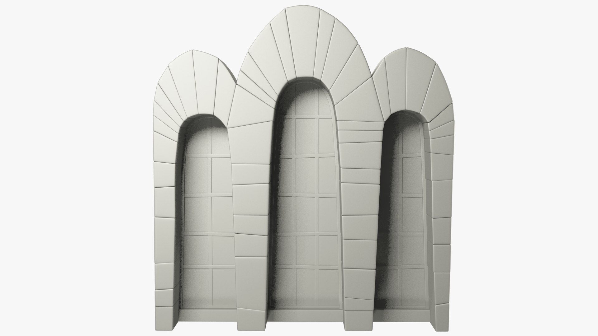 3D Model Stylized Old Castle Window - TurboSquid 1670408