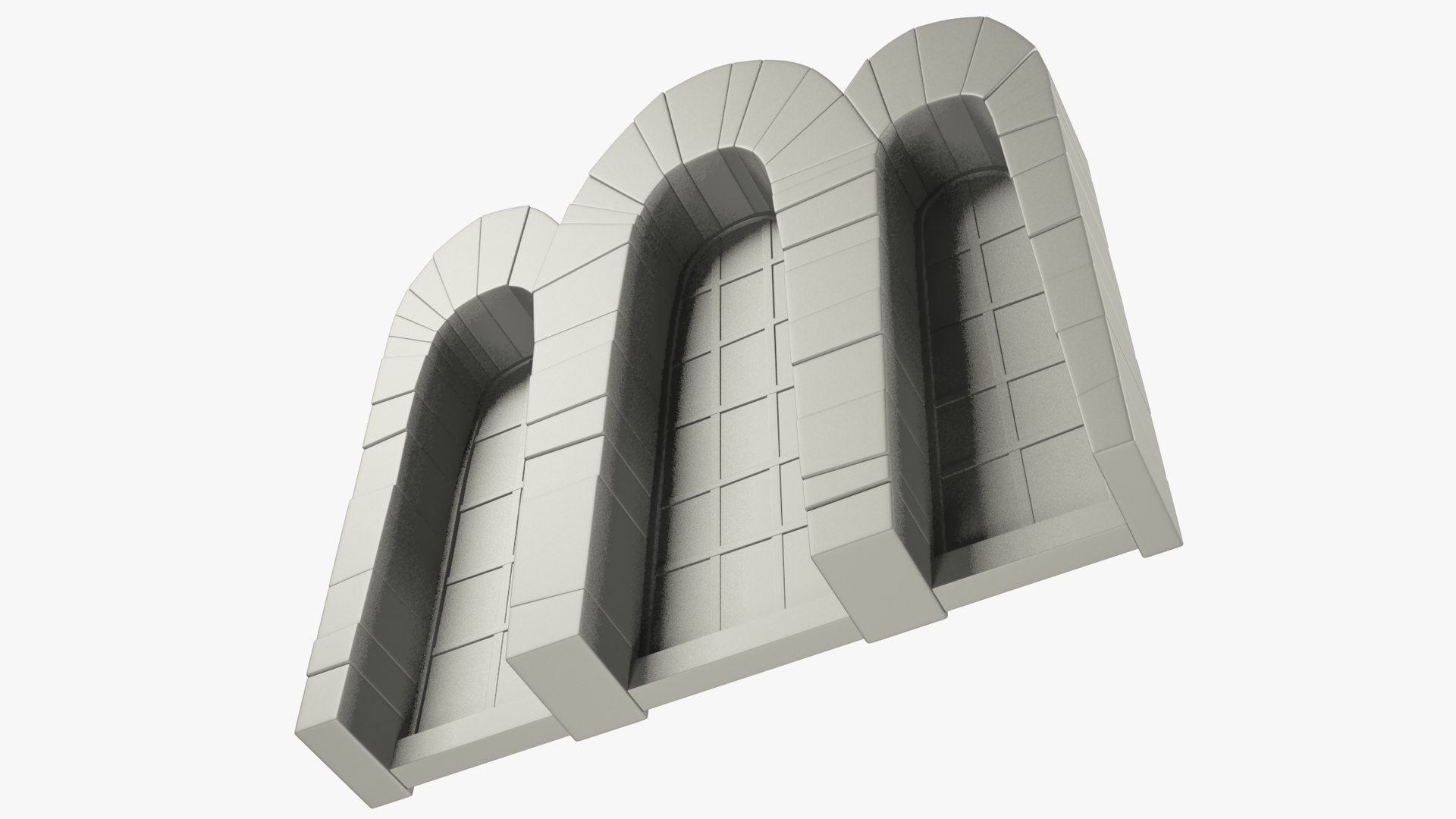 3D Model Stylized Old Castle Window - TurboSquid 1670408