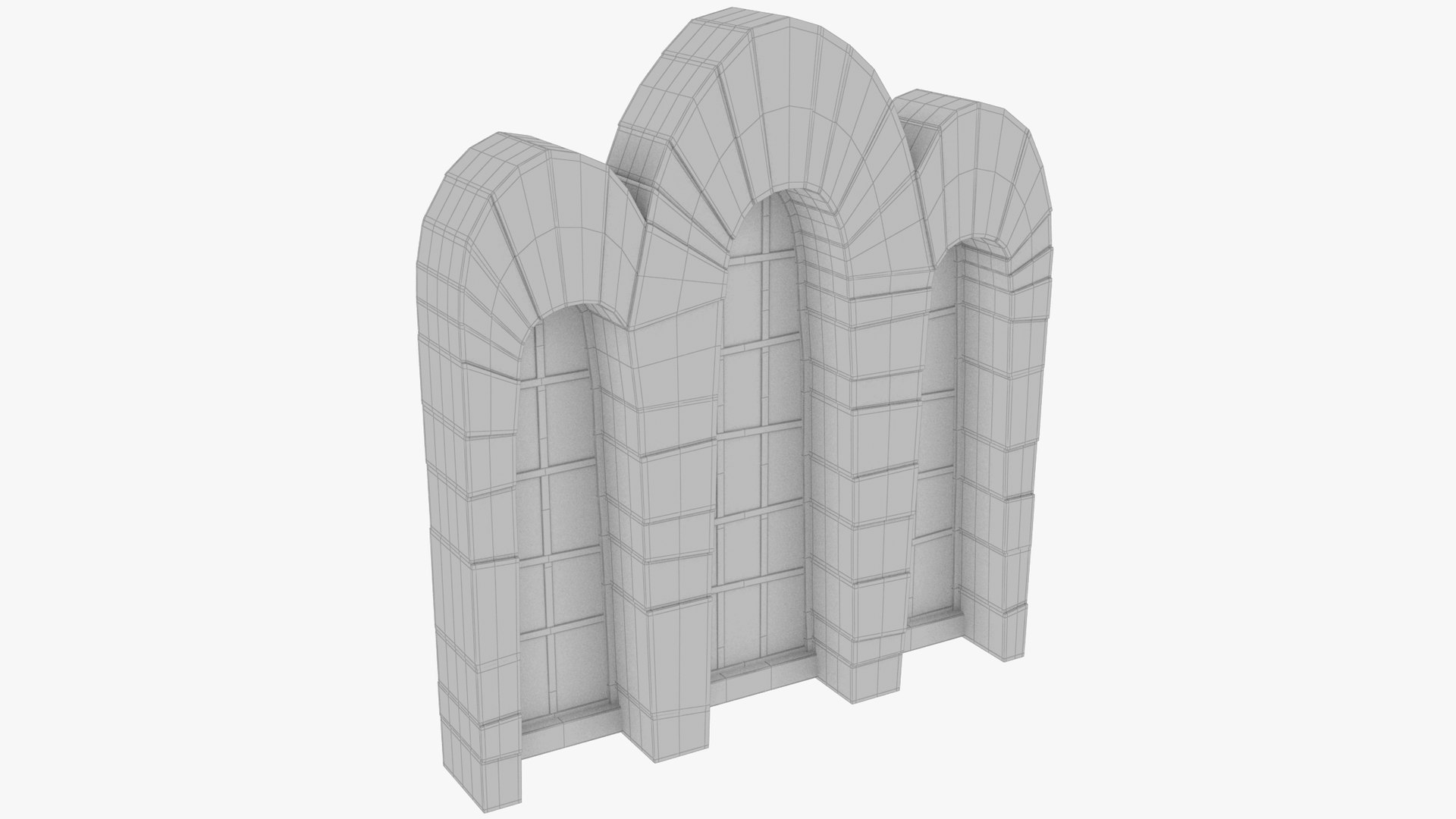 3D Model Stylized Old Castle Window - TurboSquid 1670408