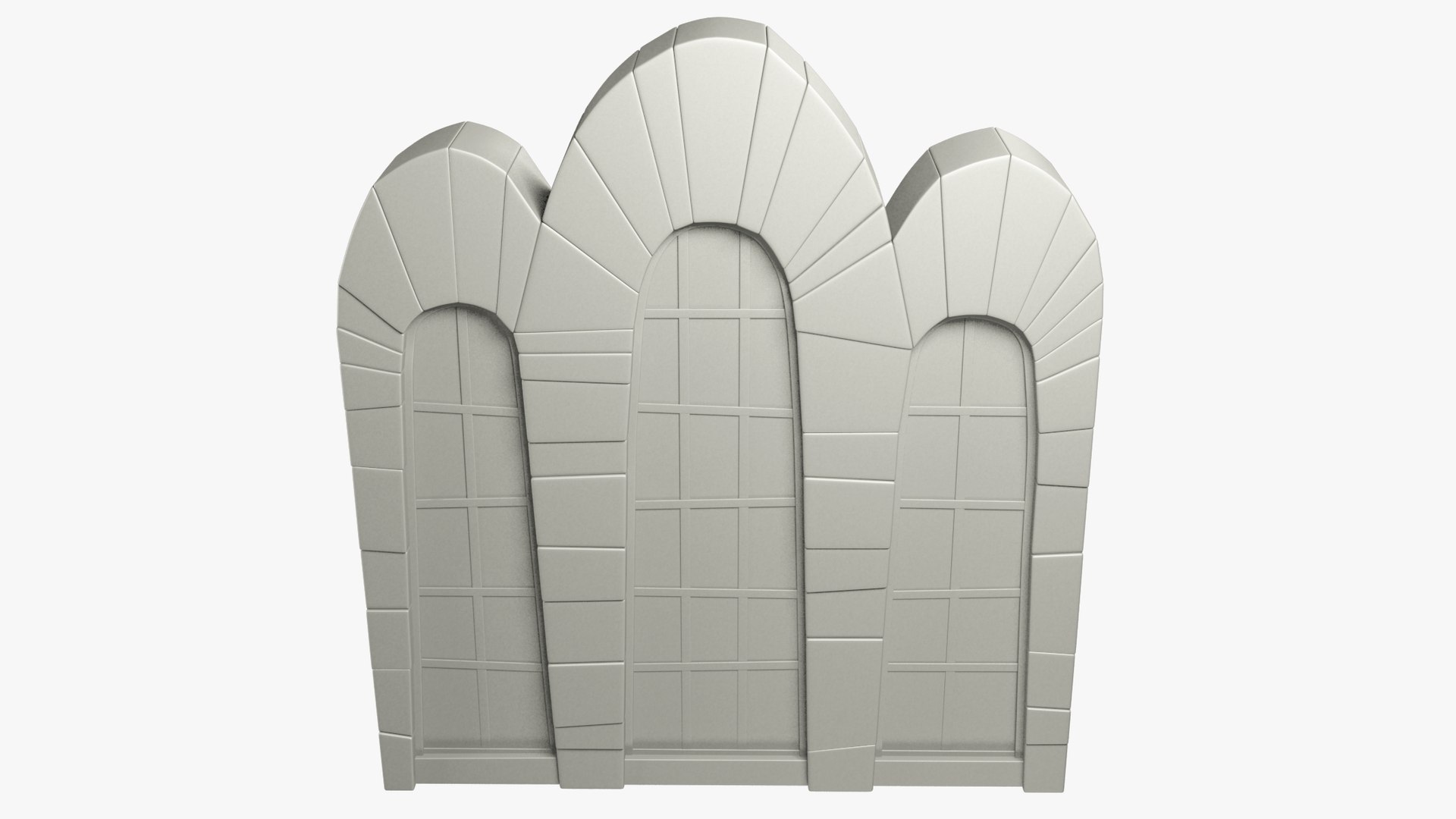 3D Model Stylized Old Castle Window - TurboSquid 1670408