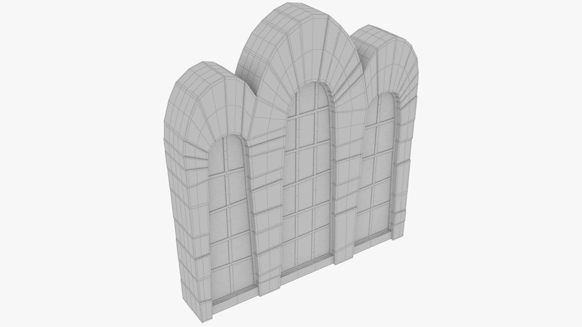 3D Model Stylized Old Castle Window - TurboSquid 1670408