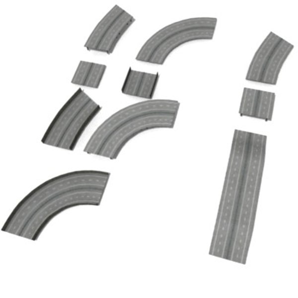 3d model highway parts