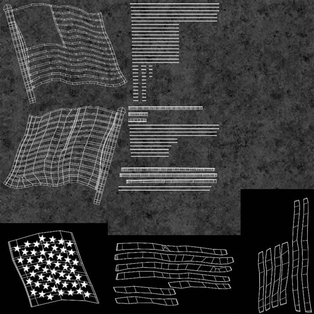 3D Model American Flag Pin - TurboSquid 1574897