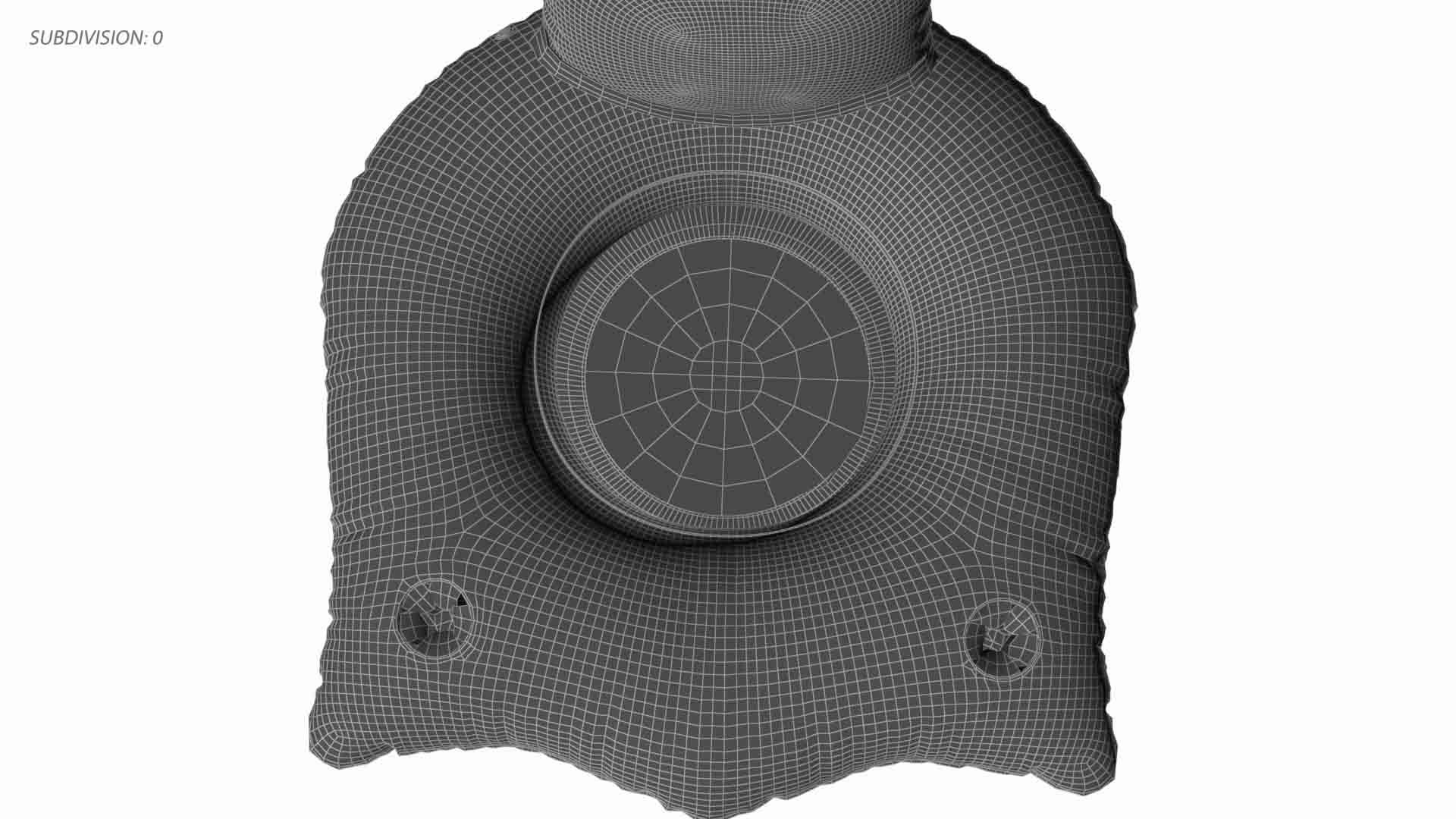 3D Inflatable Pool Float Chair Model - TurboSquid 2231344