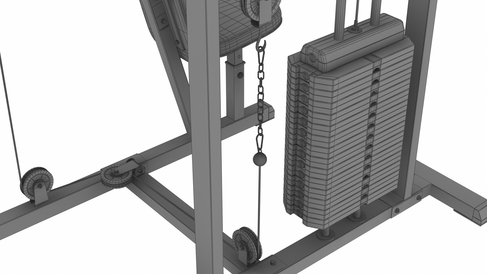 3D GYM Shoulder Press Machine Model - TurboSquid 1930292