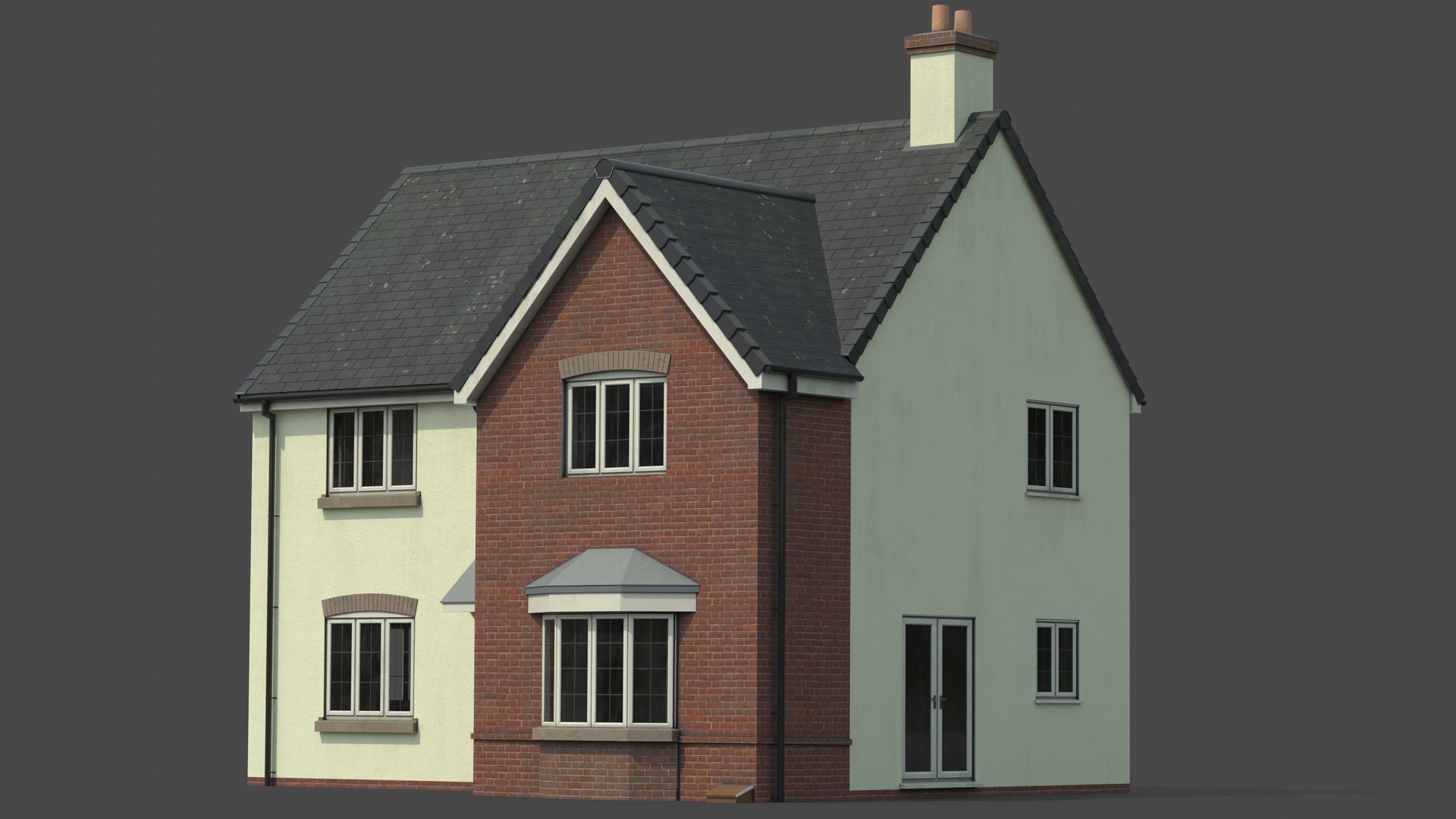 3D Modern British House Collection FBX - TurboSquid 2334597