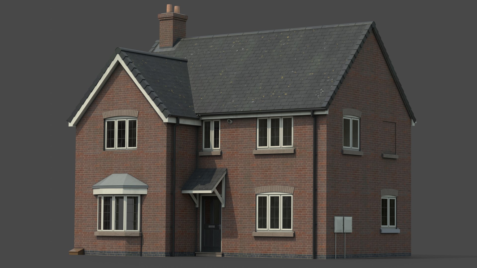 3D Modern British House Collection FBX - TurboSquid 2334597