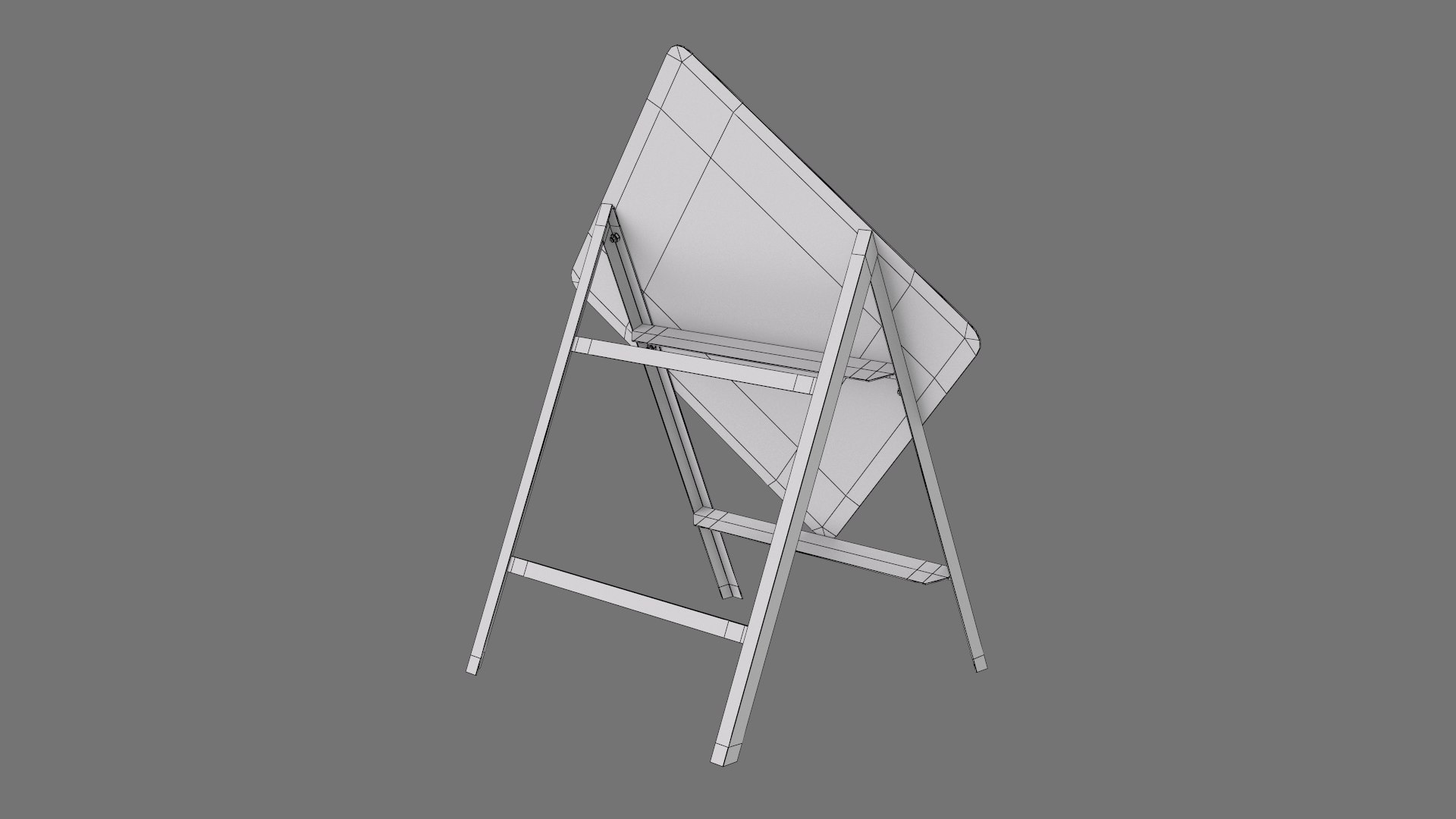 3D Roadwork Sign Pbr Model - TurboSquid 1594848