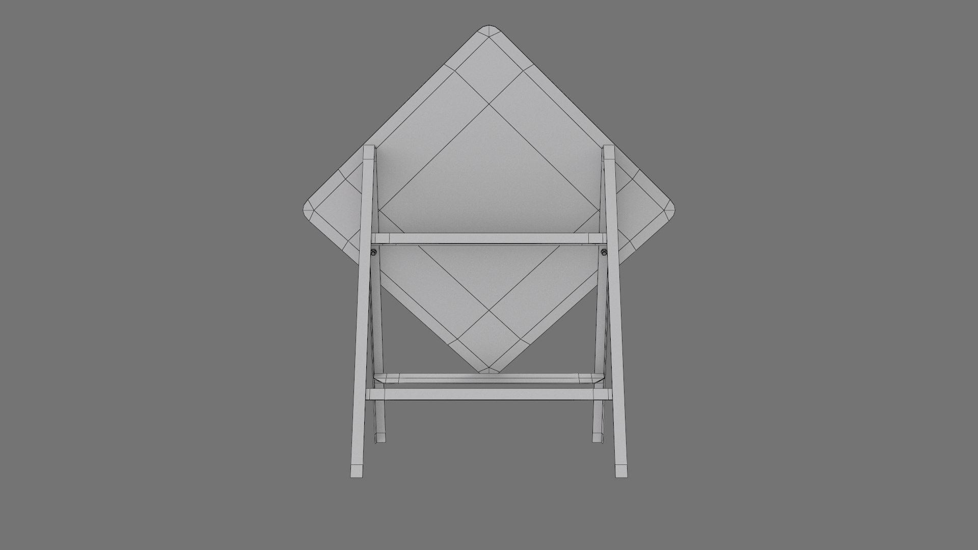 3D Roadwork Sign Pbr Model - TurboSquid 1594848