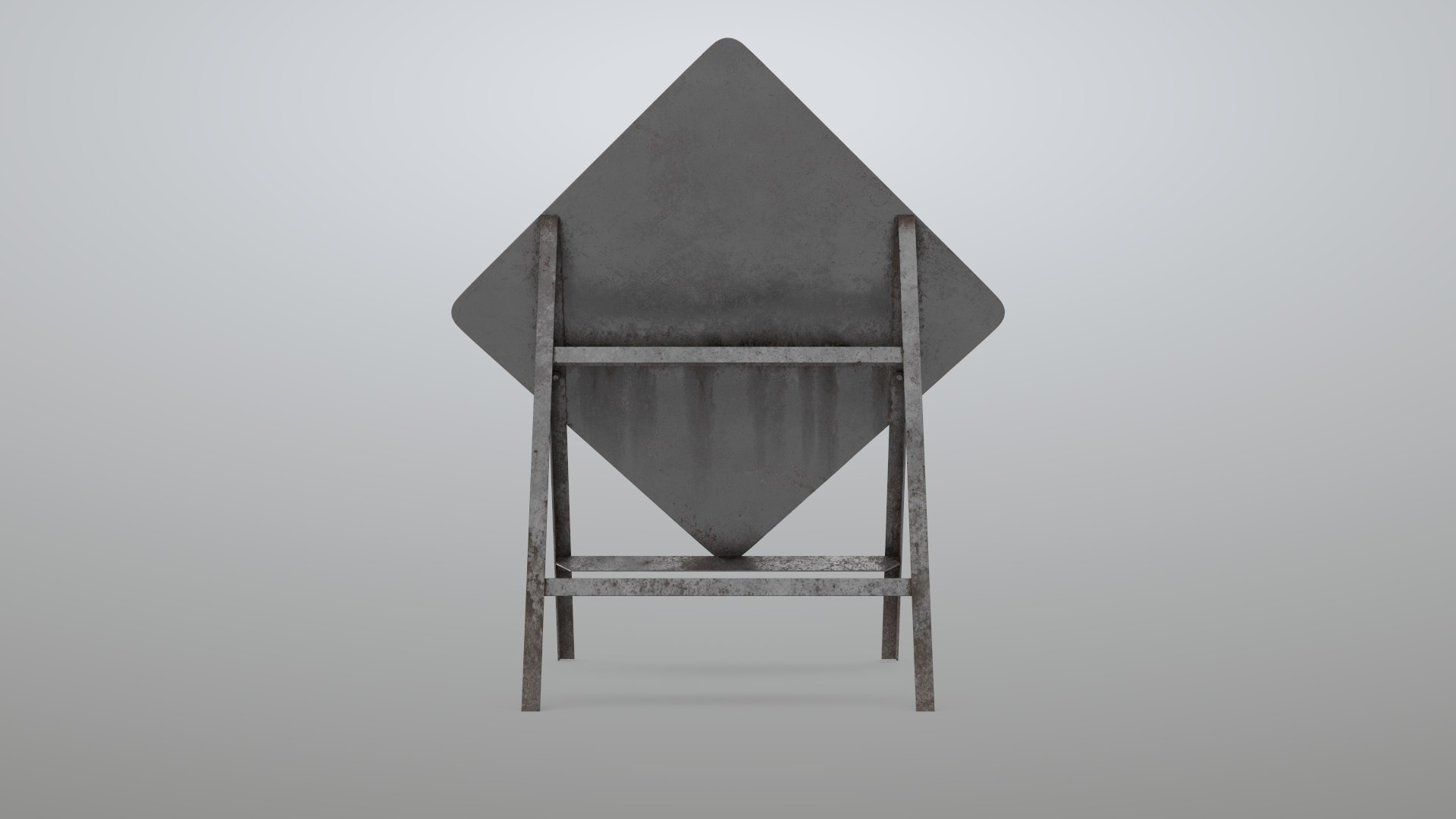 3D Roadwork Sign Pbr Model - TurboSquid 1594848