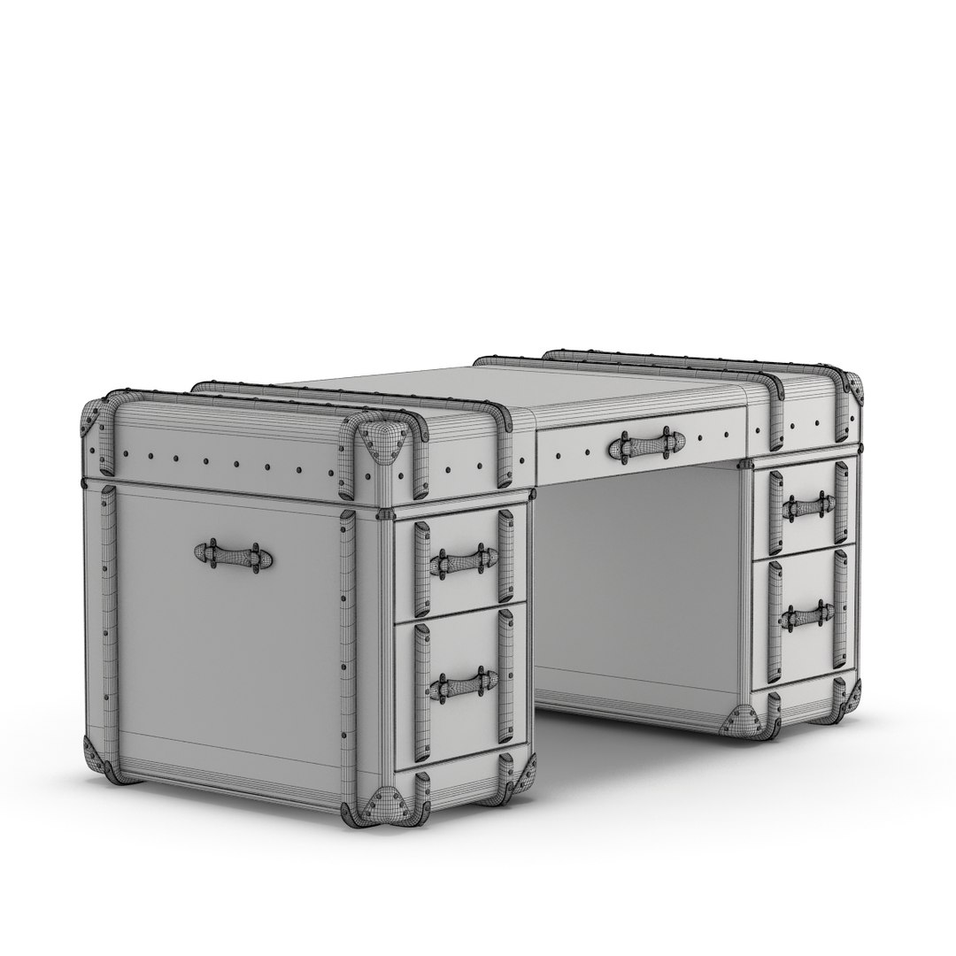 3d Model Restoration Hardware - Richards