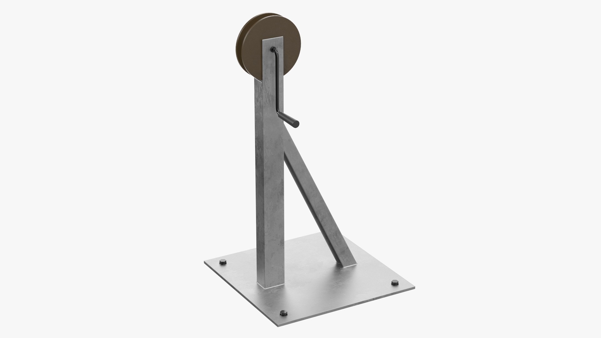 Hand Anchor Winch 3D Model - TurboSquid 2273890