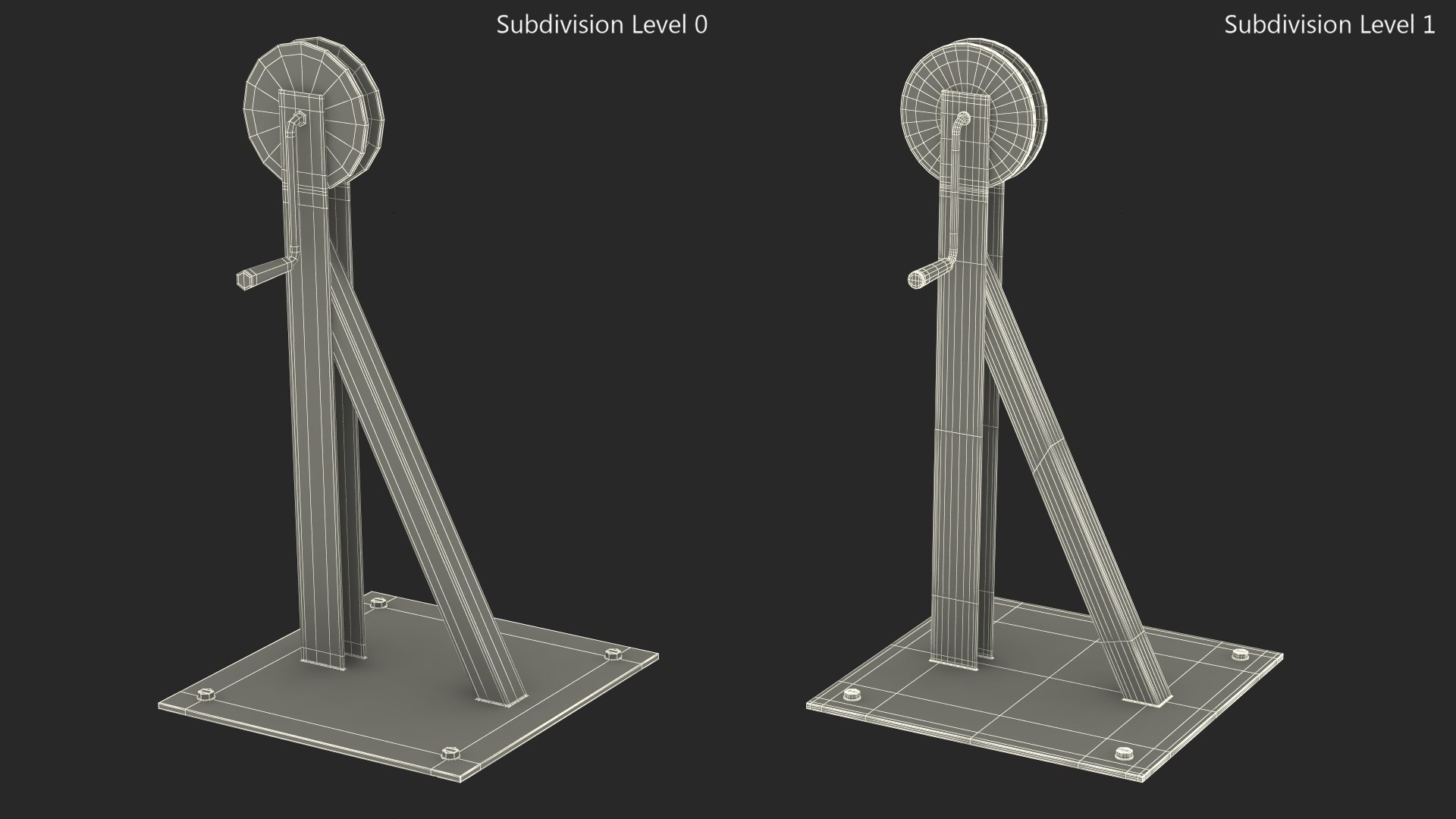 Hand Anchor Winch 3D Model - TurboSquid 2273890