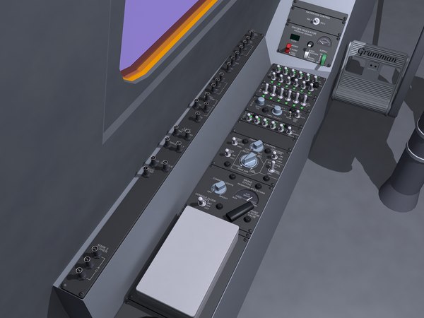 3d model e-2c hawkeye cockpit e-2