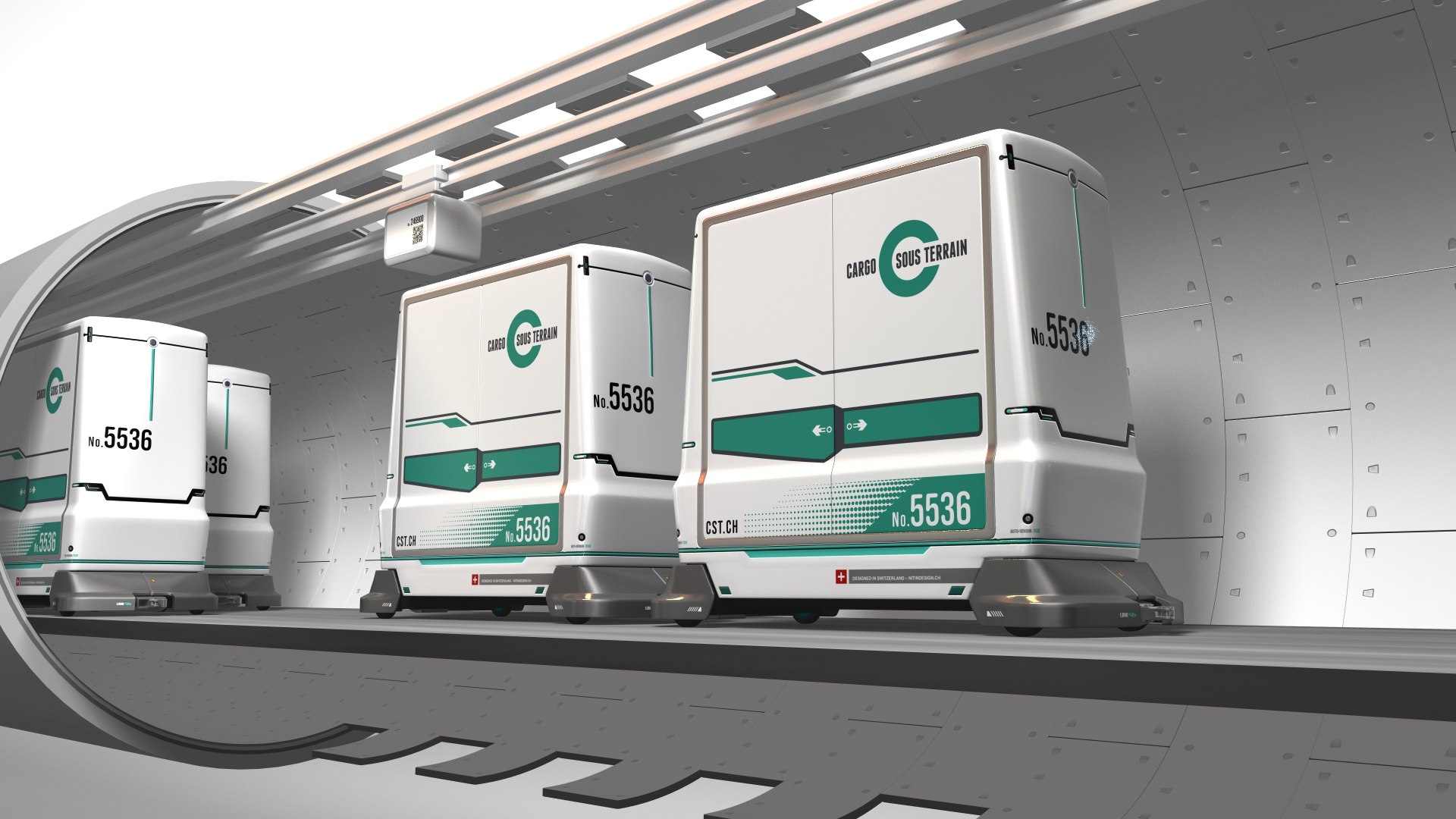 Cargo Sous Terrain CST 3D Model - TurboSquid 2108575