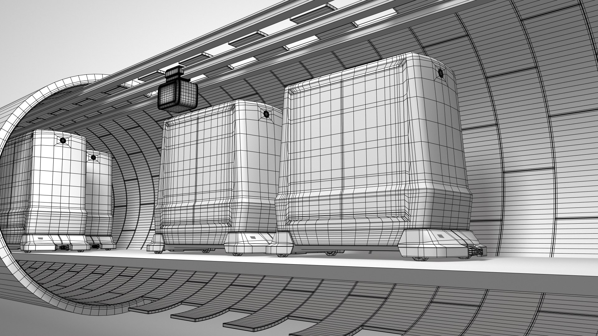 Cargo Sous Terrain CST 3D Model - TurboSquid 2108575