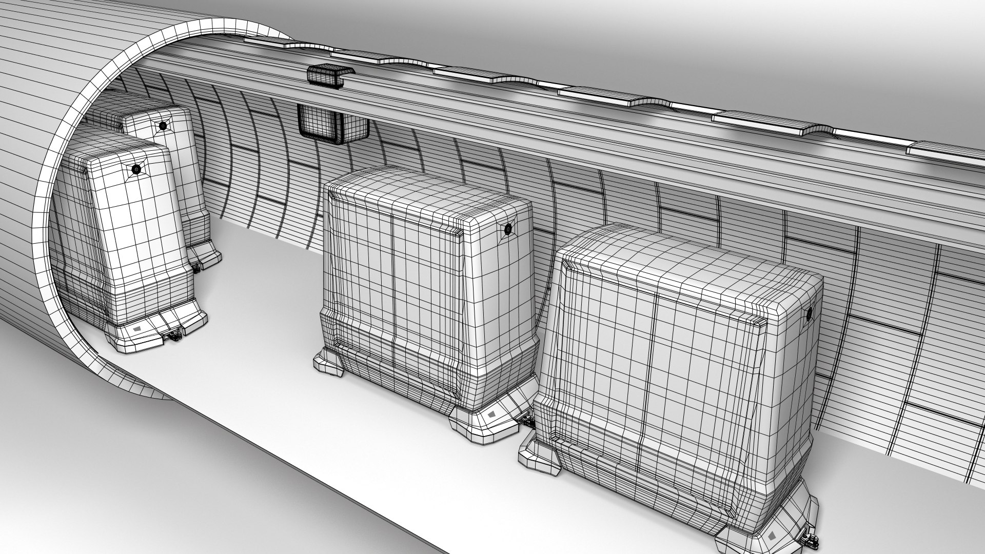 Cargo Sous Terrain CST 3D Model - TurboSquid 2108575