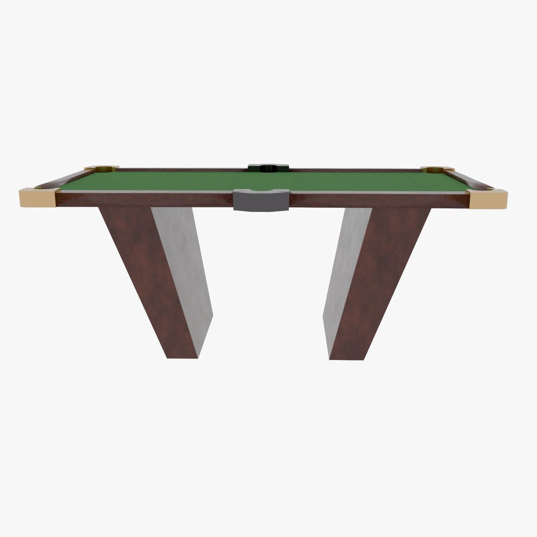 3D Pool Table - TurboSquid 2324943