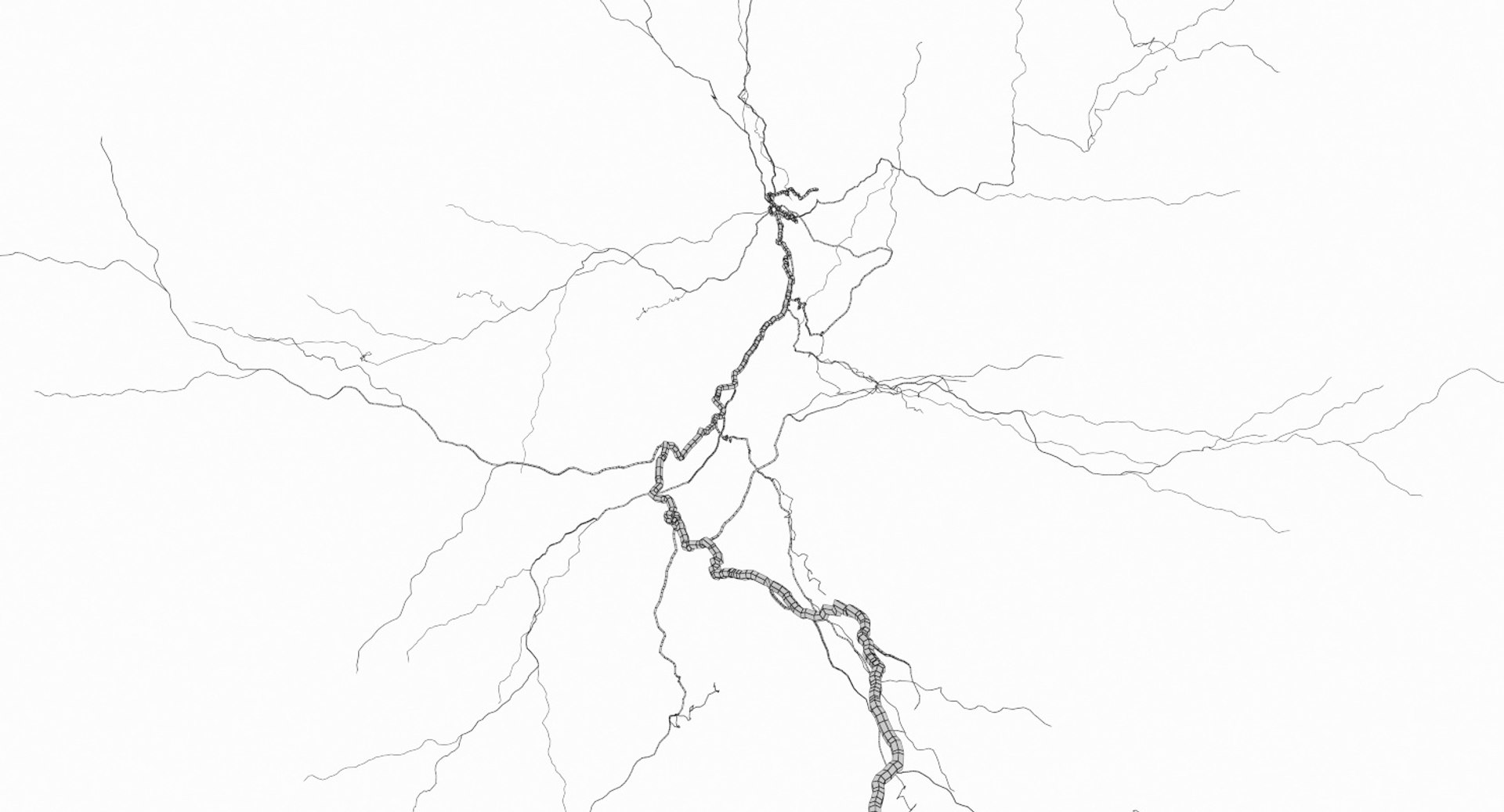 3D Model Realistic Cloud To Ground Lightning - CG-03 - TurboSquid 2176385