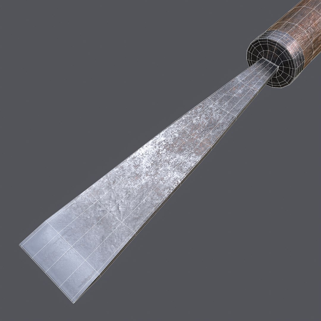 3D Chisel model - TurboSquid 1733377