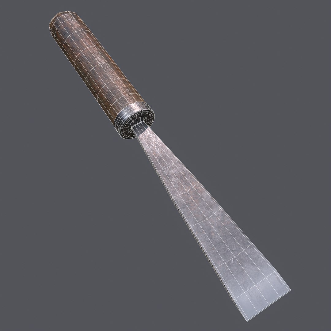 3D Chisel model - TurboSquid 1733377