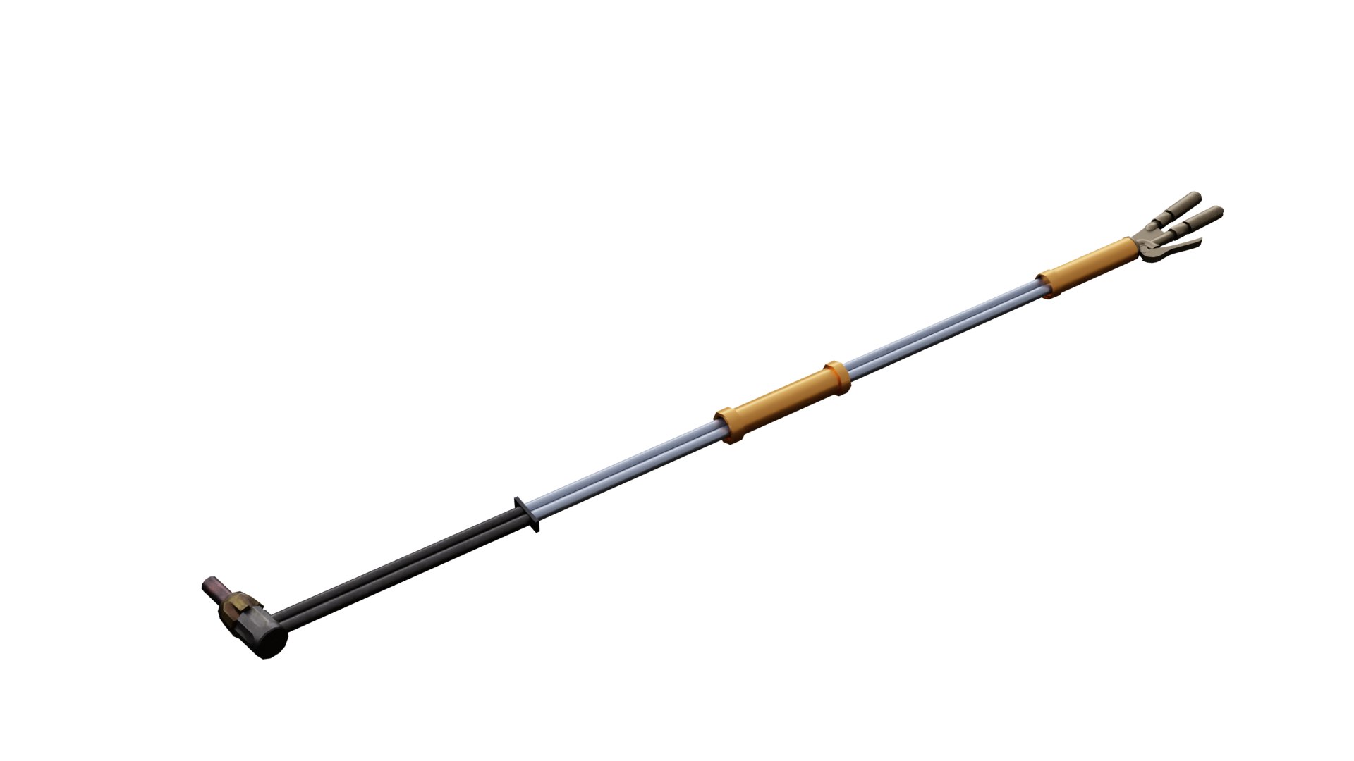 BlowTorch 2 Tubes 3D Model - TurboSquid 2040594