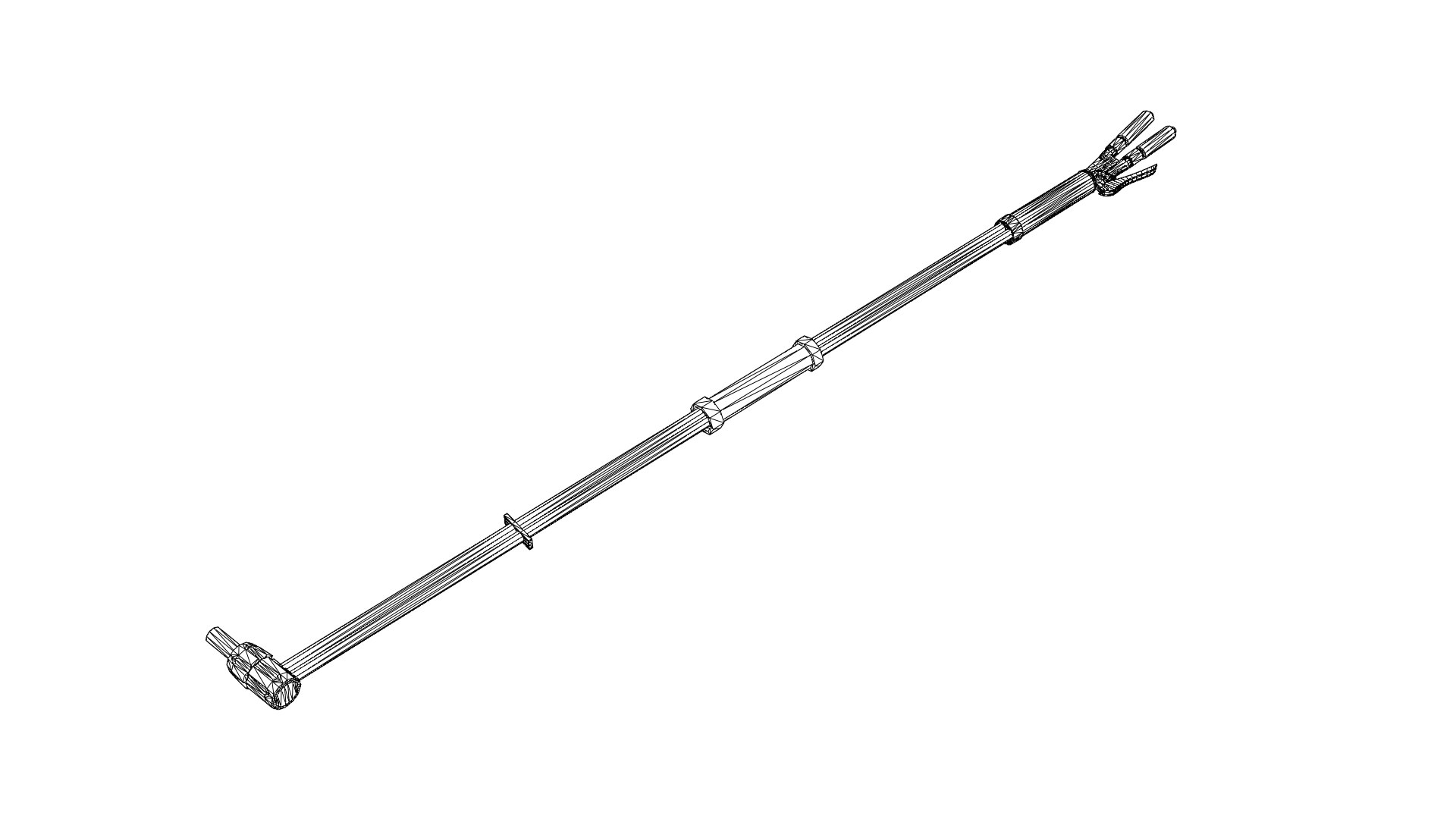 BlowTorch 2 Tubes 3D Model - TurboSquid 2040594