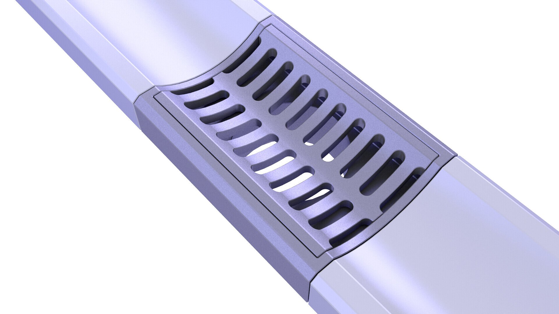 3D Concrete Saucer Drain Channel 9 Model - TurboSquid 1979928