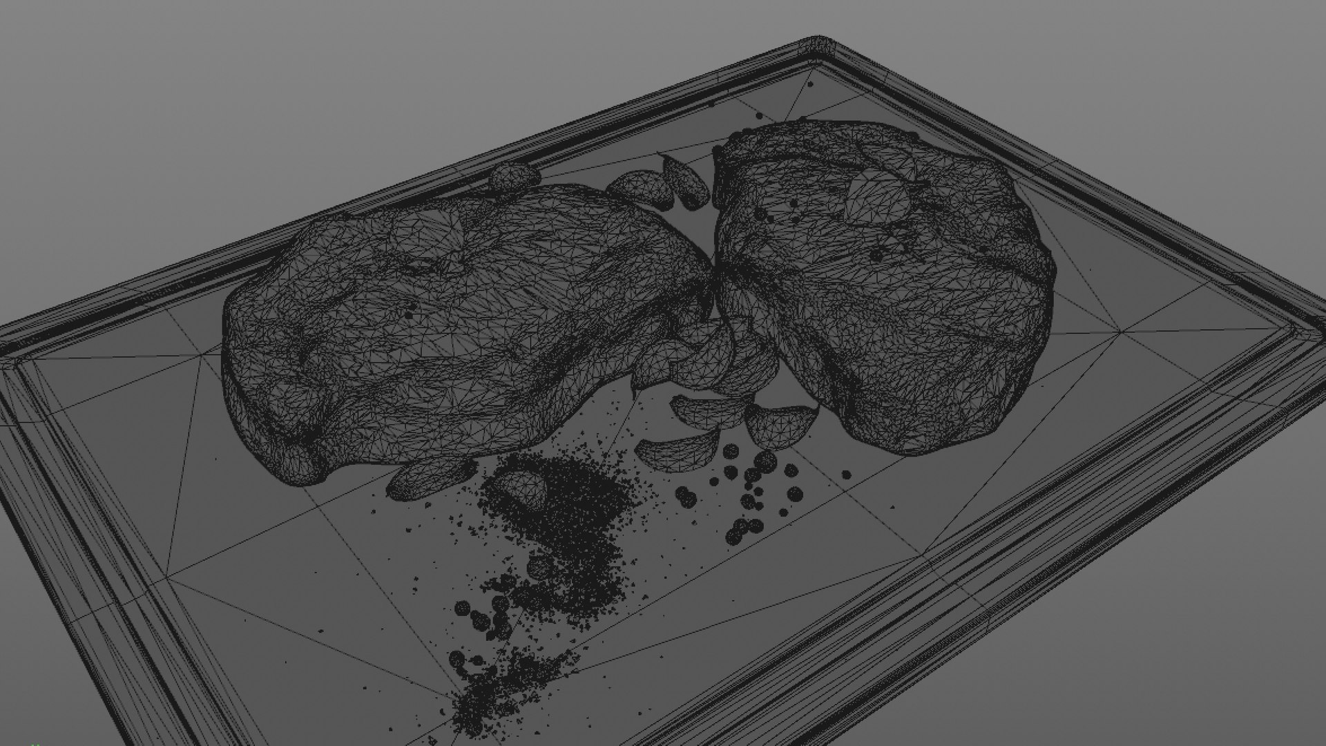 3D Grilled Steak Model - TurboSquid 2146238