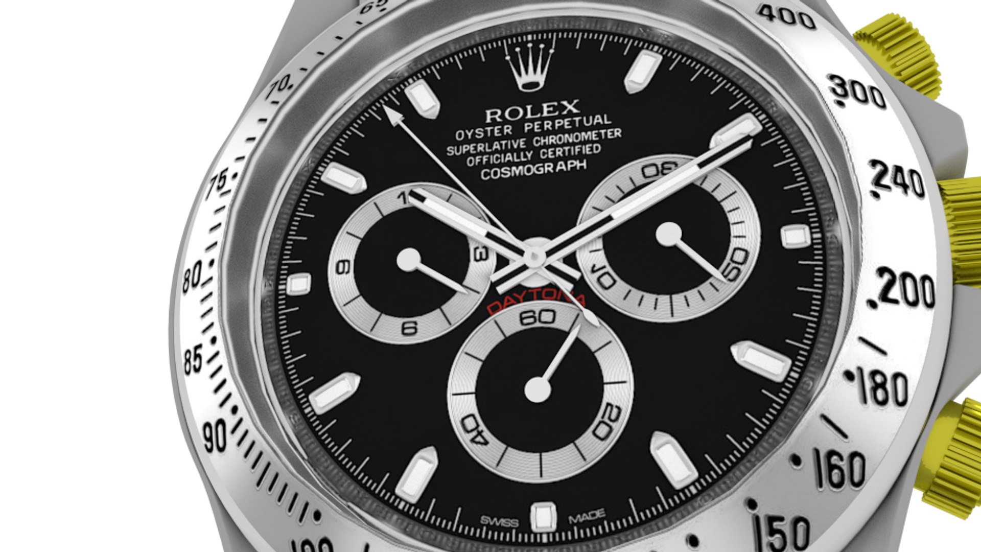 3d rolex daytona model
