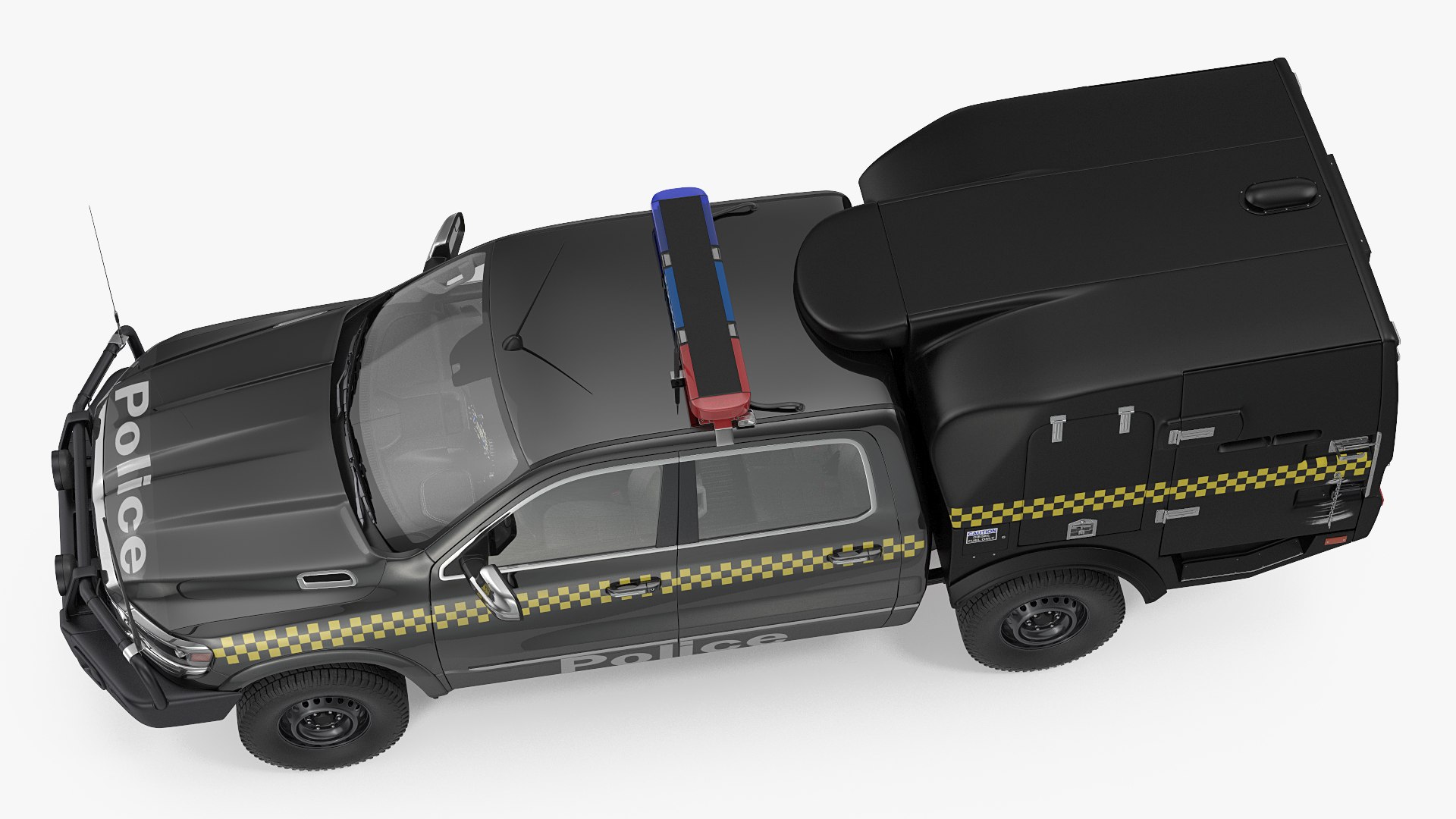 3D prisoner transport vehicle rigged - TurboSquid 1641642