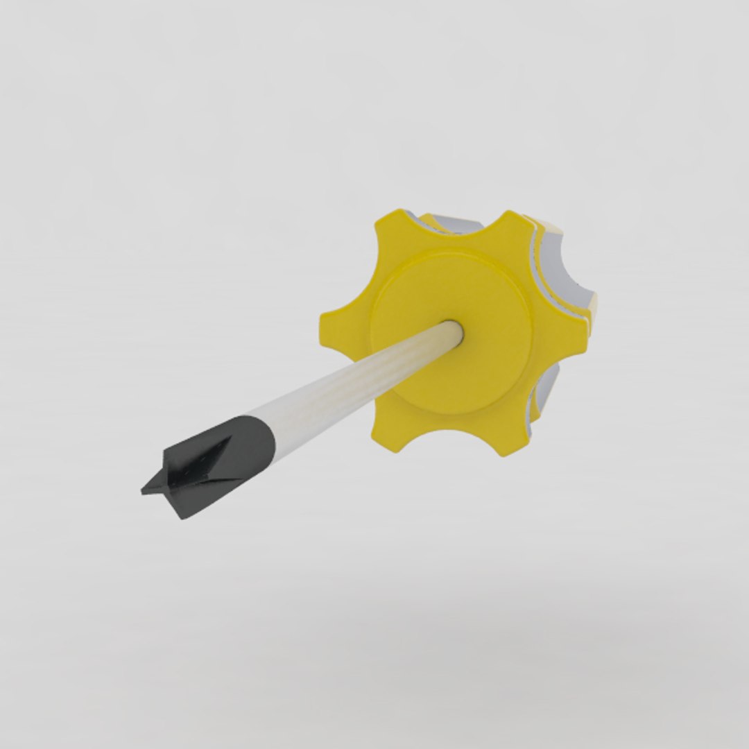 3d Model Of Screwdriver