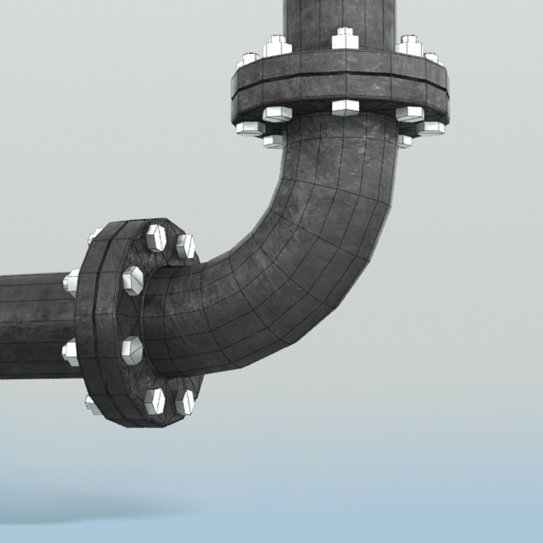 3d 4in long radius bend