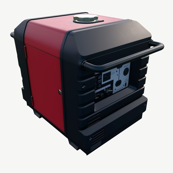 3D portable generator model - TurboSquid 1616102