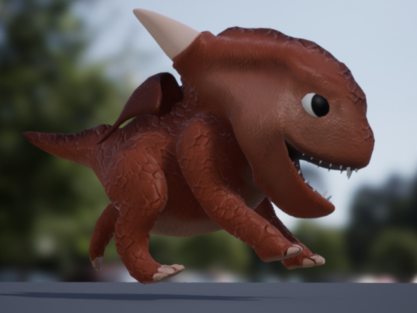 3D Baby Dragon Model - TurboSquid 1399836