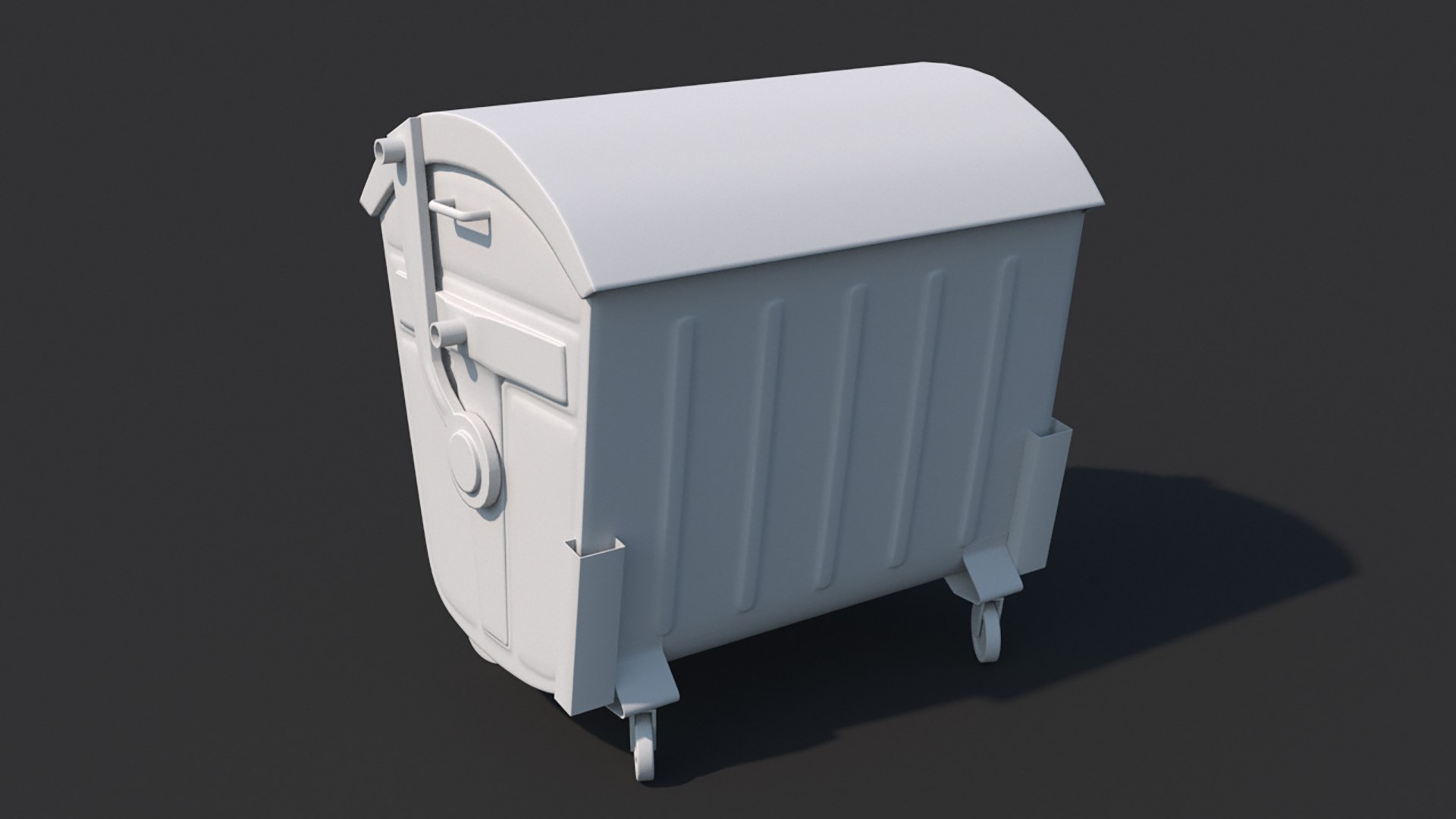 Garbage Container 3d Model